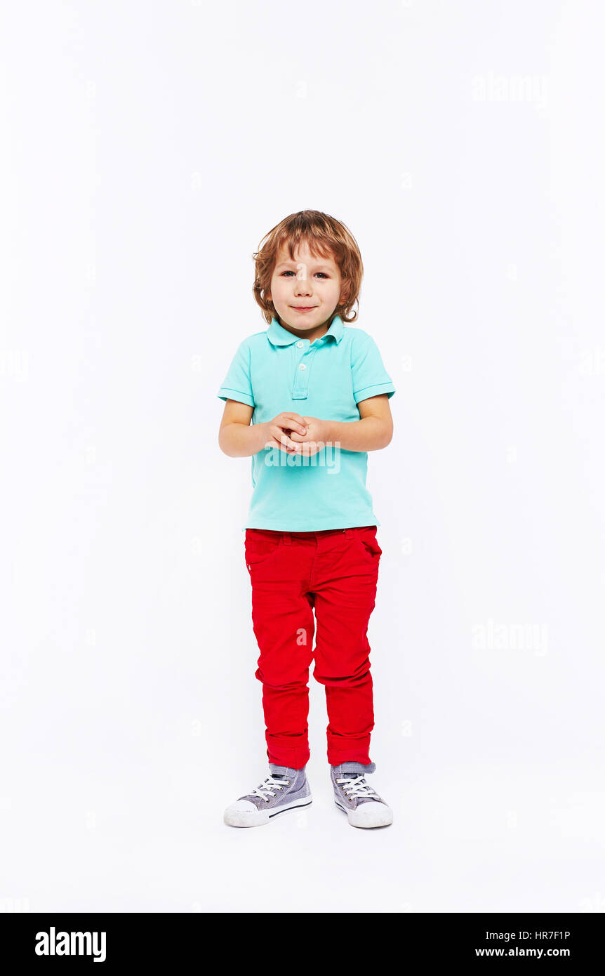 Shy child giggling hi-res stock photography and images - Alamy