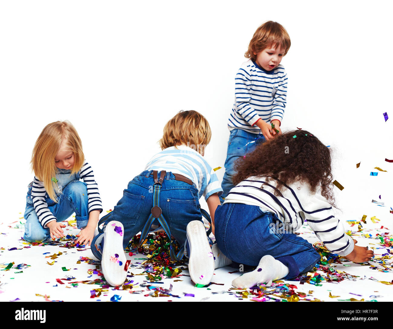 Four little hi-res stock photography and images - Alamy