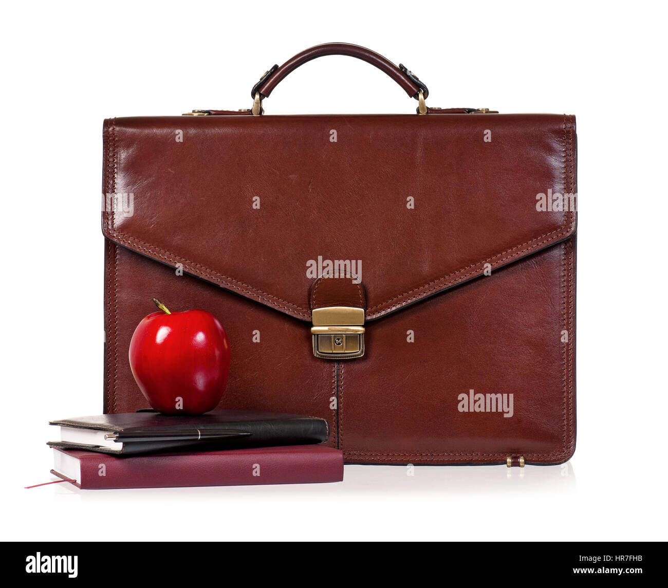 Briefcase on antique books hi-res stock photography and images - Alamy