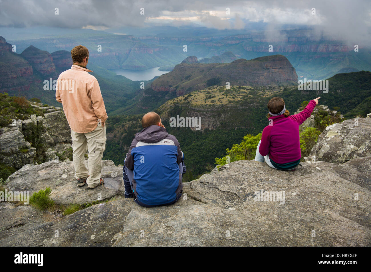 Beautiful views from the top of Mariepskop, highest peak of the ...