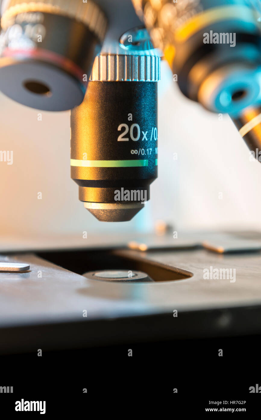 A Professional Medical Laboratory Scientific Microscope Stock Photo - Alamy