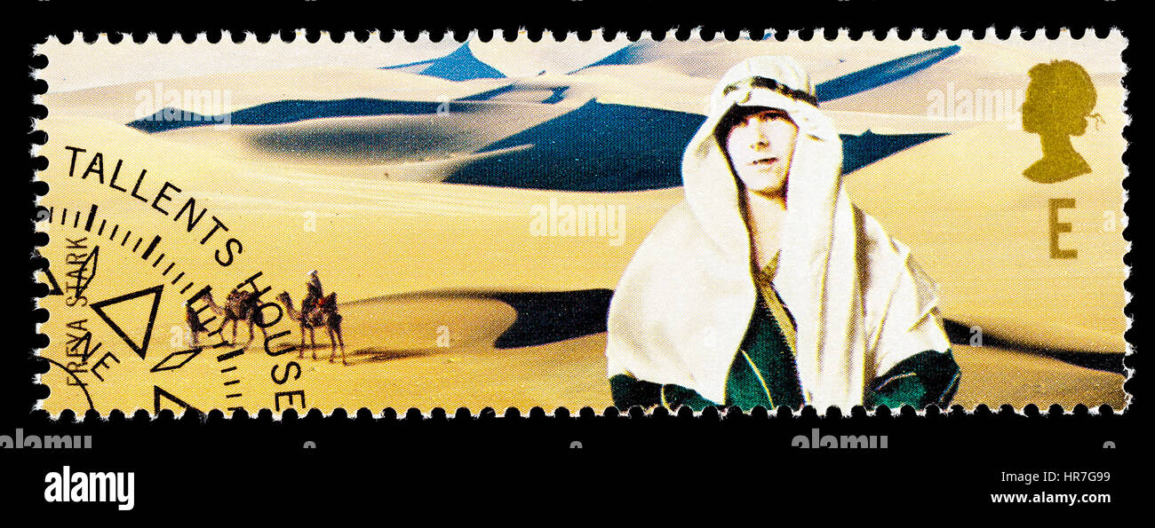 UNITED KINGDOM - CIRCA 2003: A used postage stamp printed in Britain ...