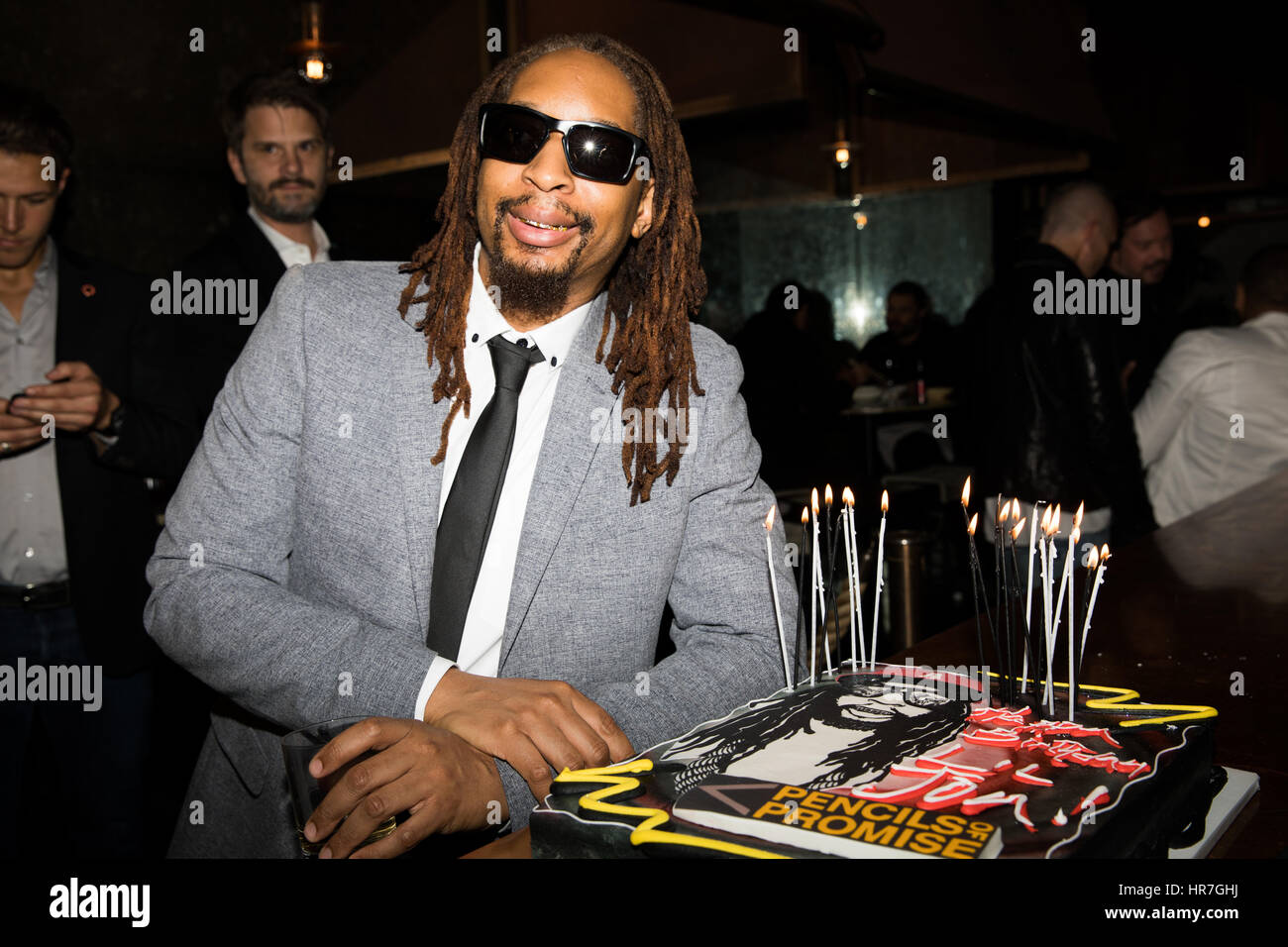 Lil Jon Attending Lil Jons Birthday Dinner For Pencils Of Promise At Ep And Lp In West
