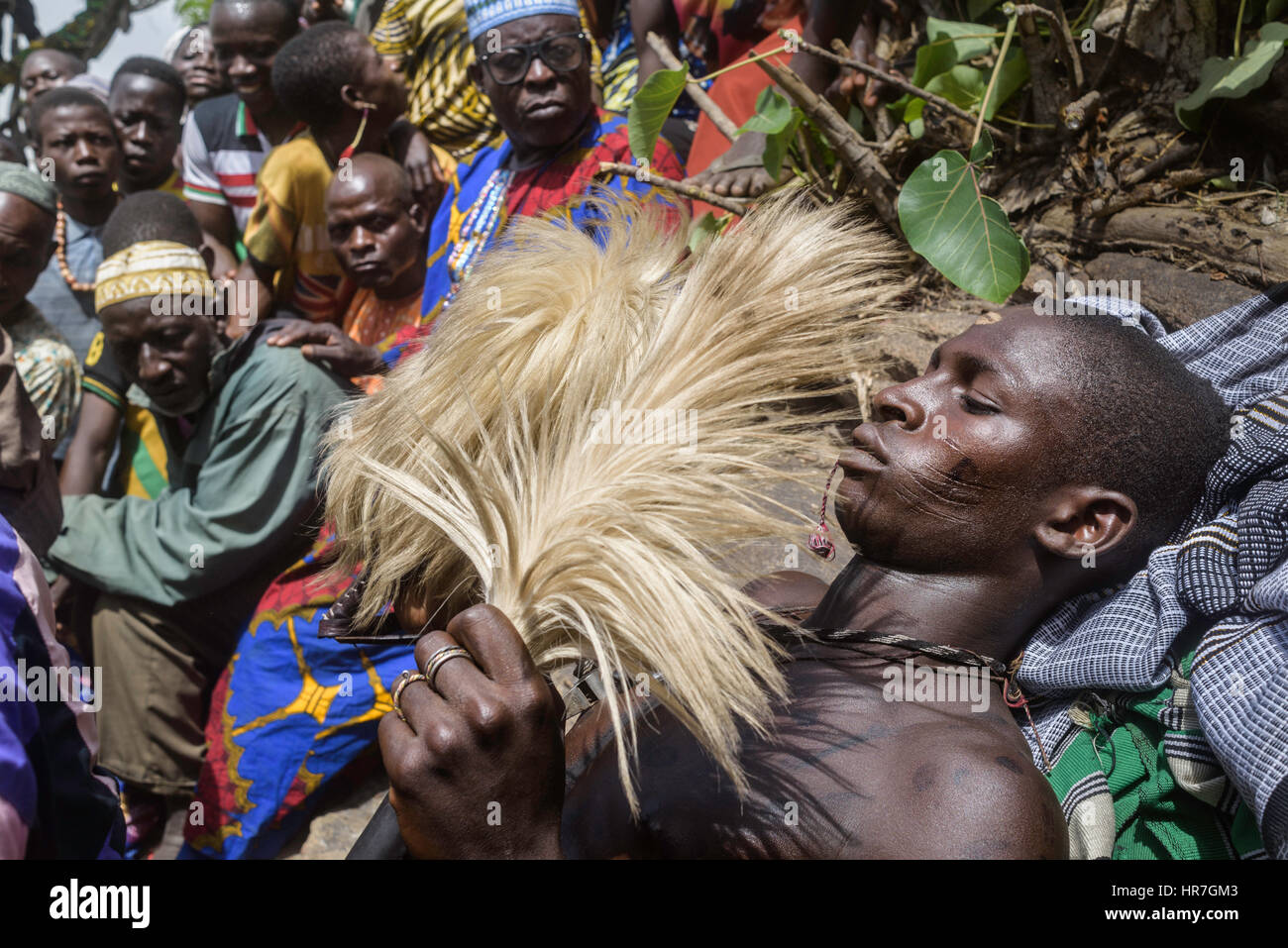 For the Yom tribe, the circumcision ceremony is a very important rite ...