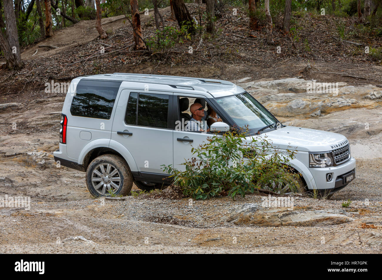 Land Rover vehicles driving off road on a Land rover experience ...