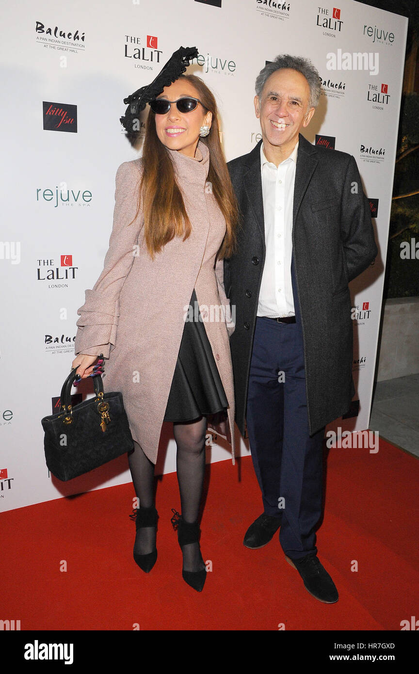 Tracey Rose and Russell Rose attending the launch party for new luxury ...
