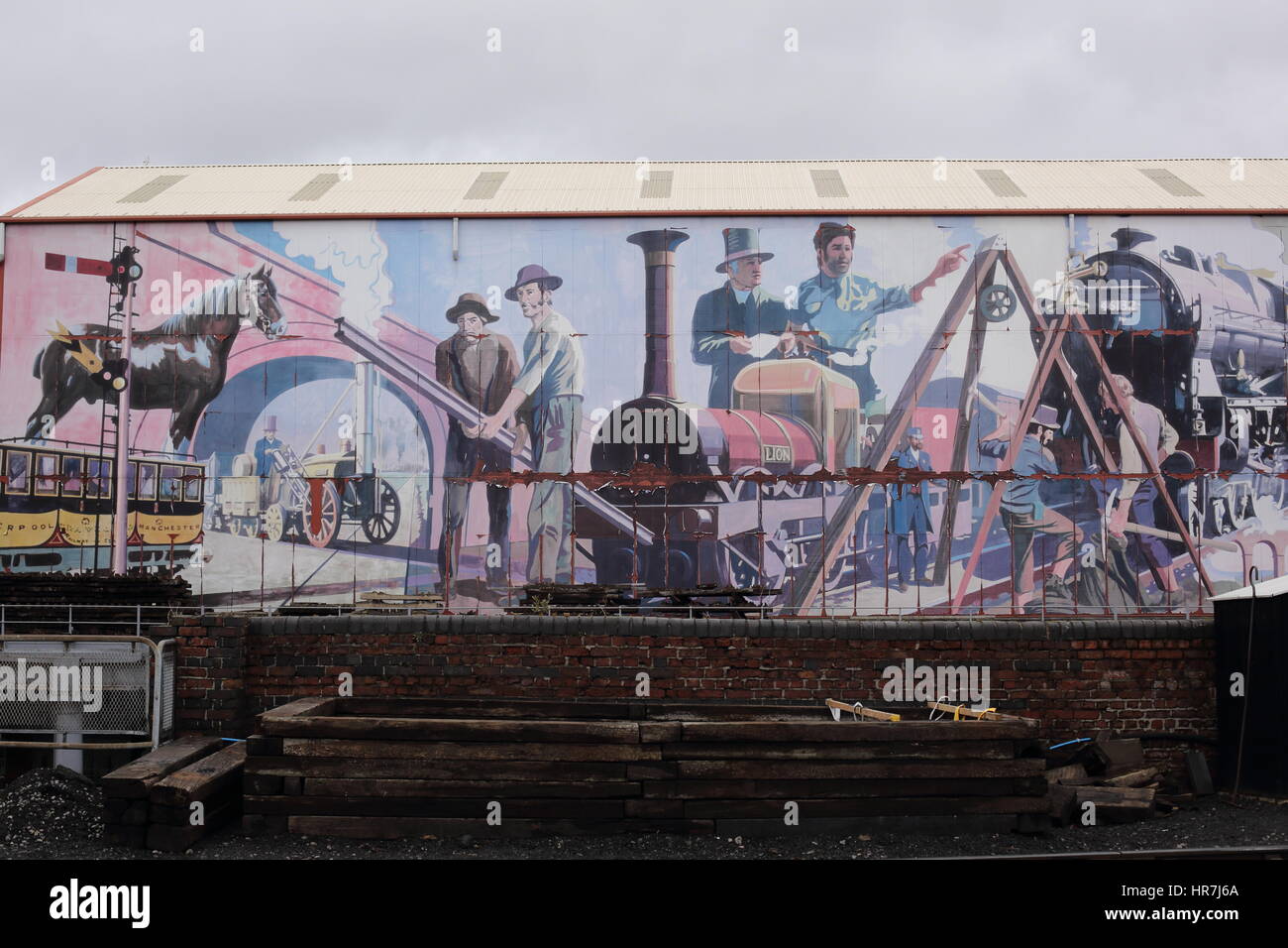 Wall mural northern quarter manchester hi-res stock photography and ...