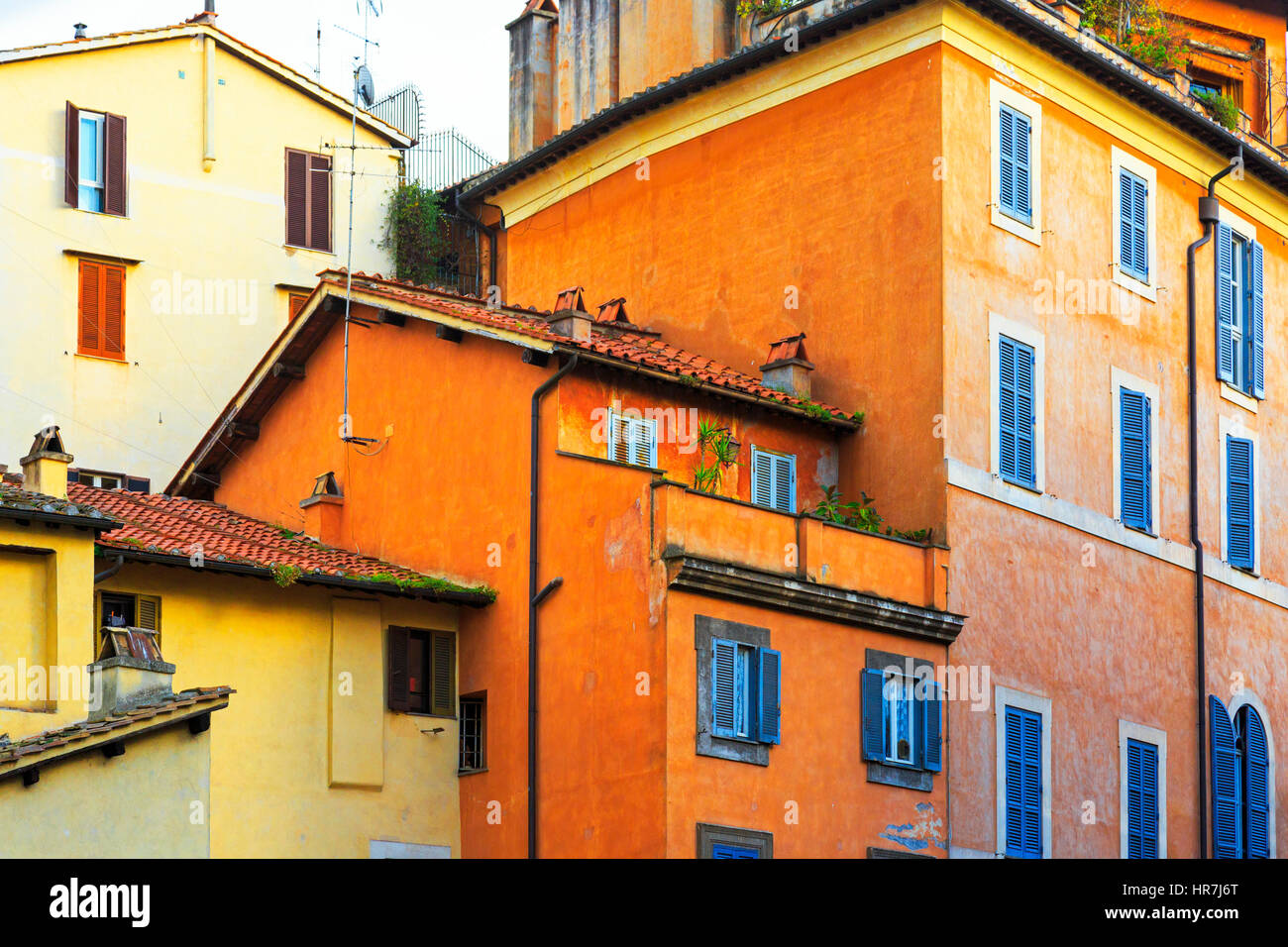 Italian Apartment Facade High Resolution Stock Photography and Images ...