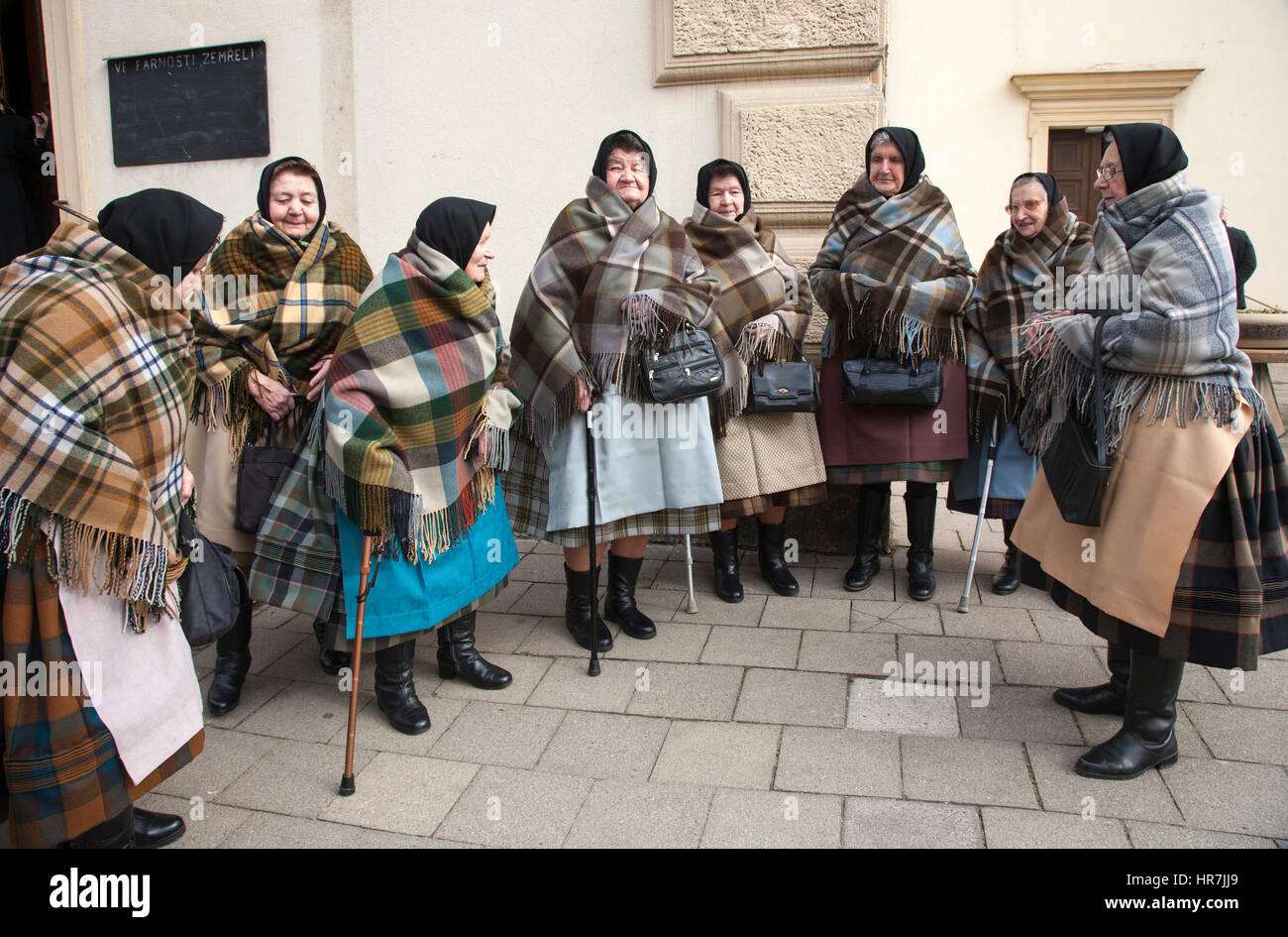 Women in moravian costumes hi-res stock photography and images - Alamy