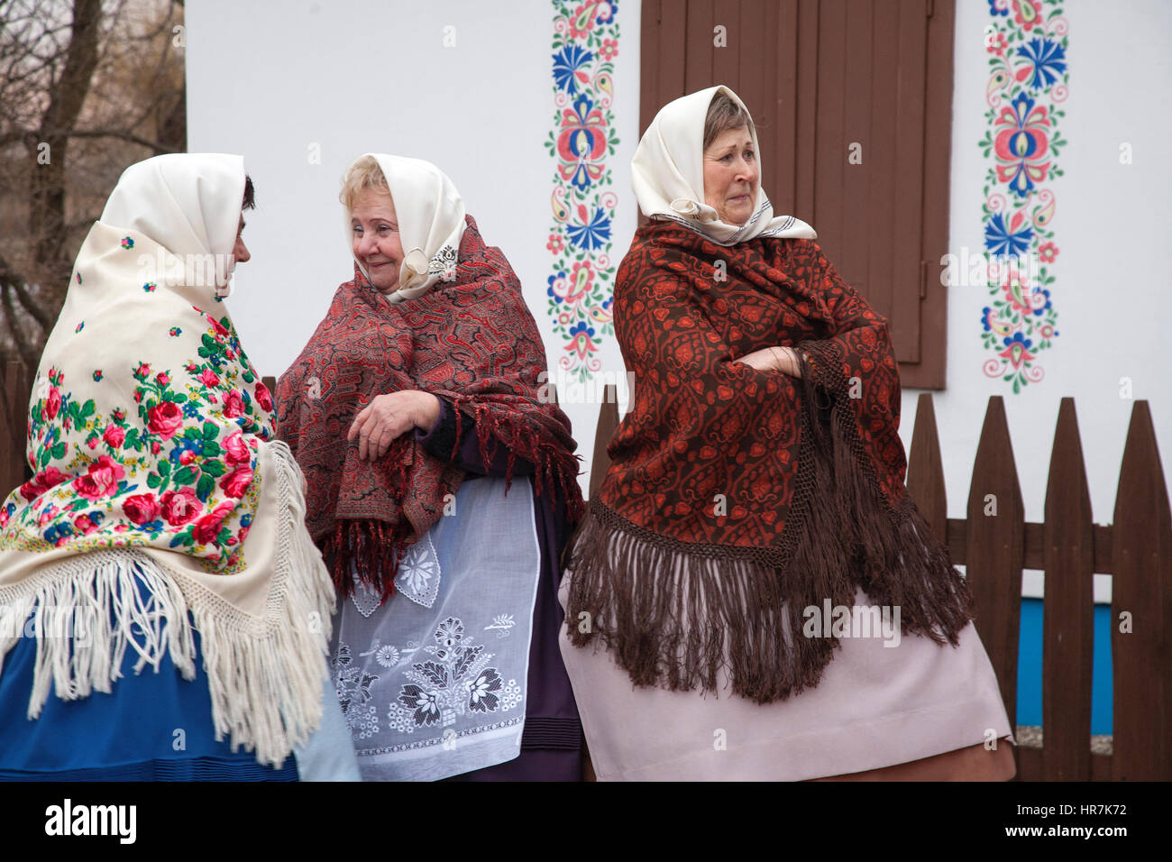 Women in moravian costumes hi-res stock photography and images - Alamy