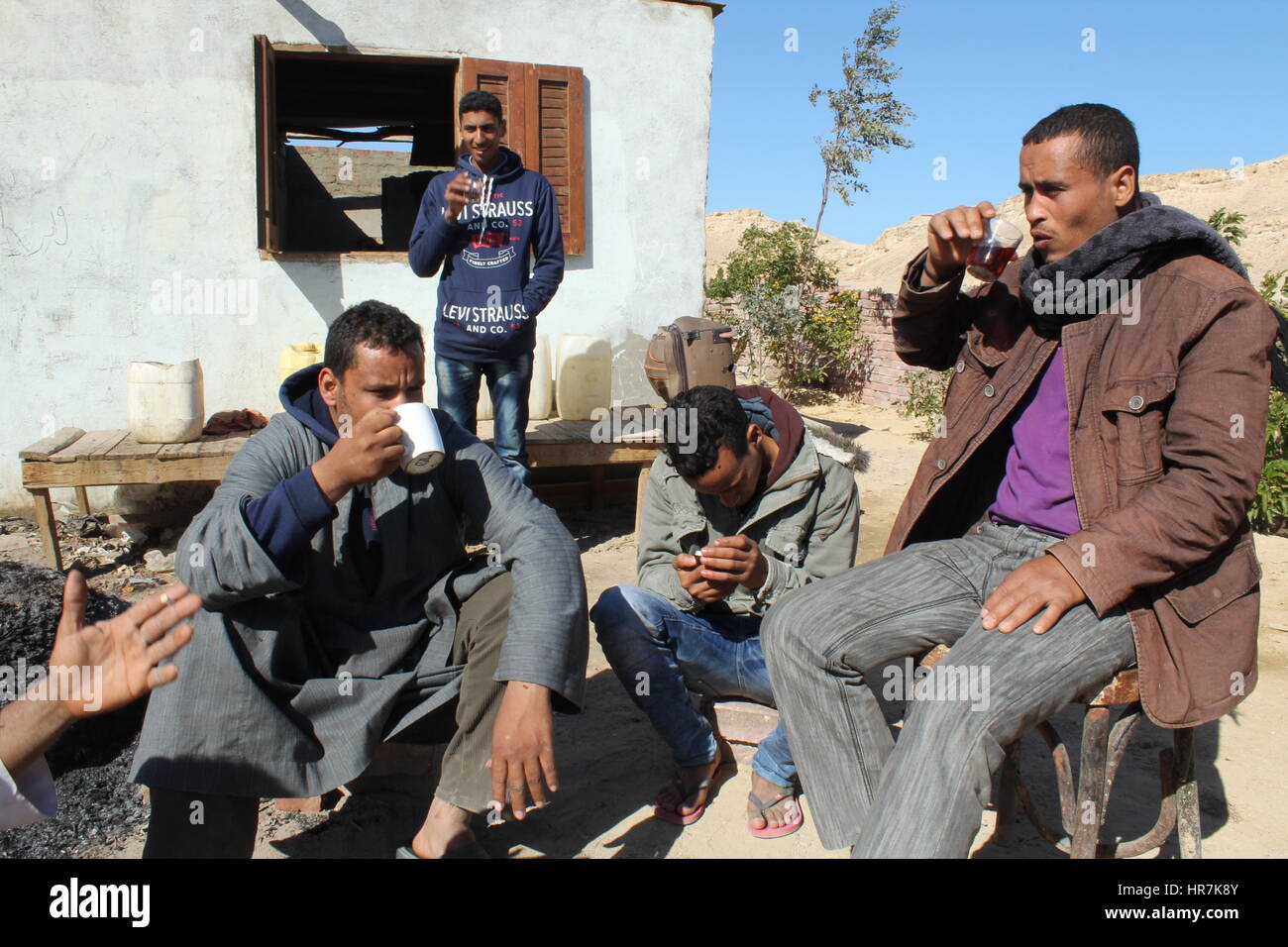Young egyptian men hi-res stock photography and images - Alamy