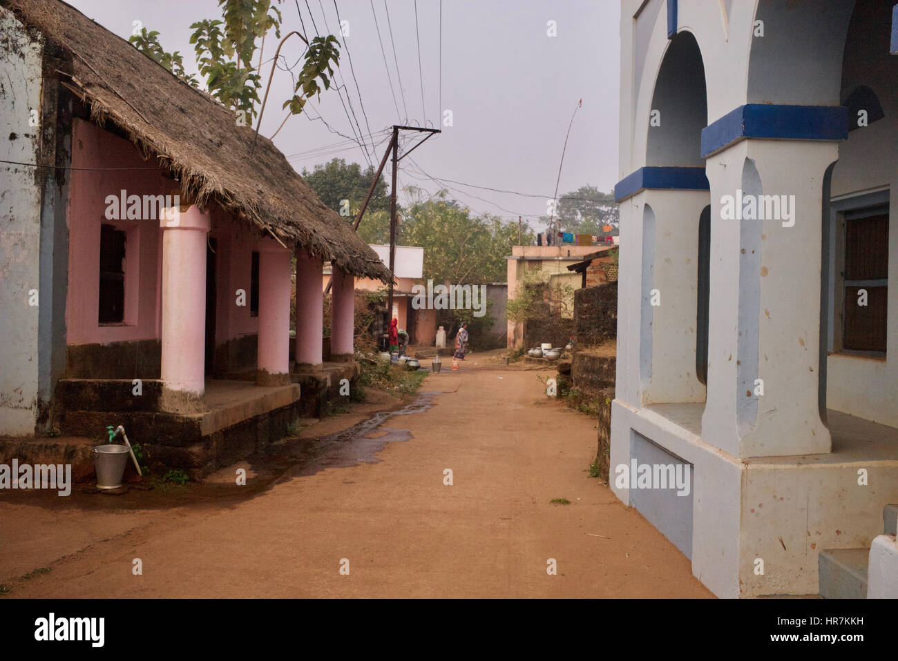 Village Scene, India Stock Photo - Alamy
