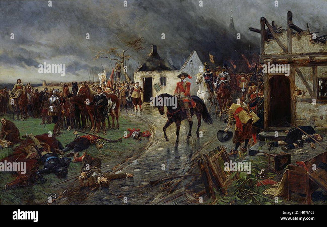 Thirty years war painting hi-res stock photography and images - Alamy