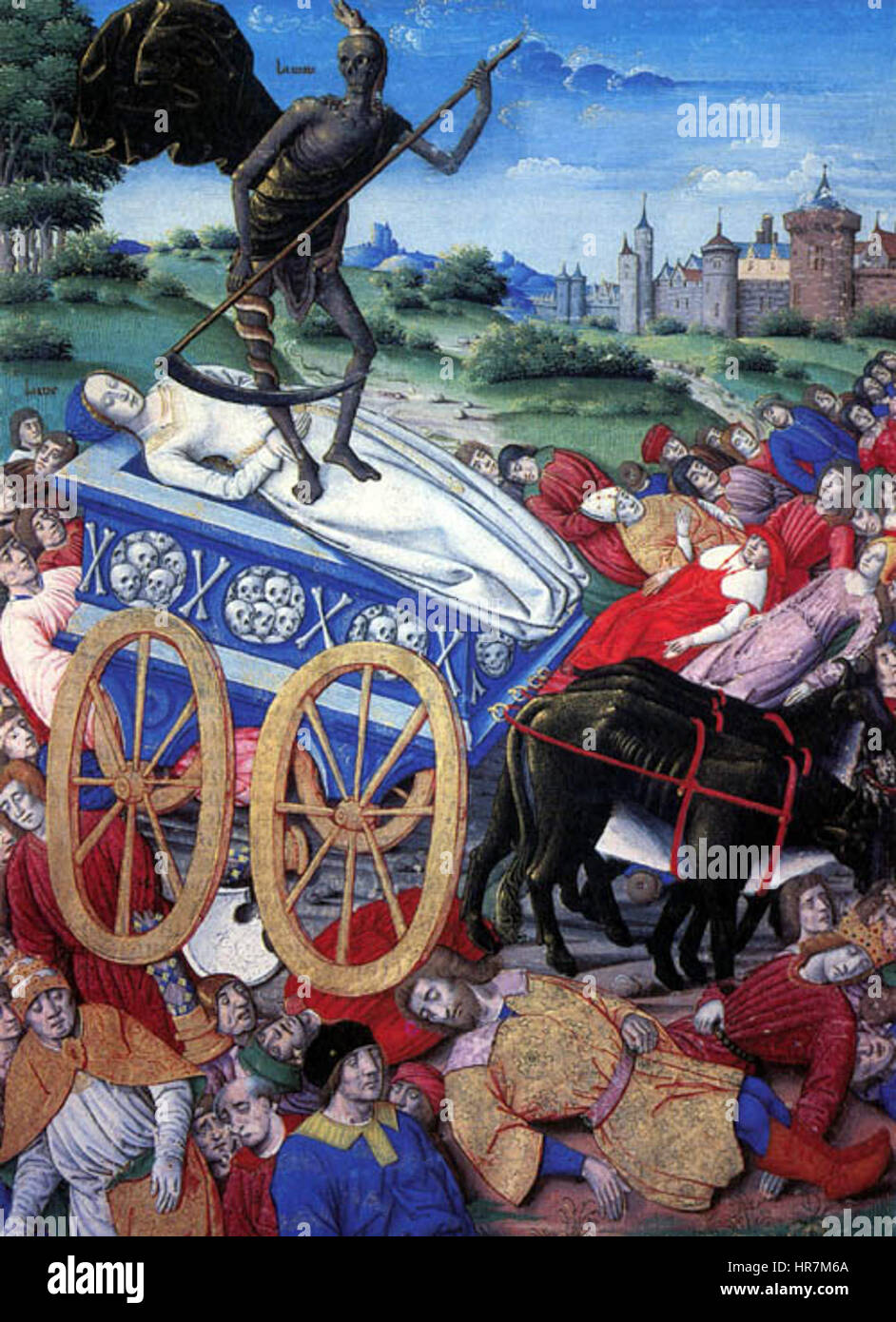 Skeletal representation of death hi-res stock photography and images ...