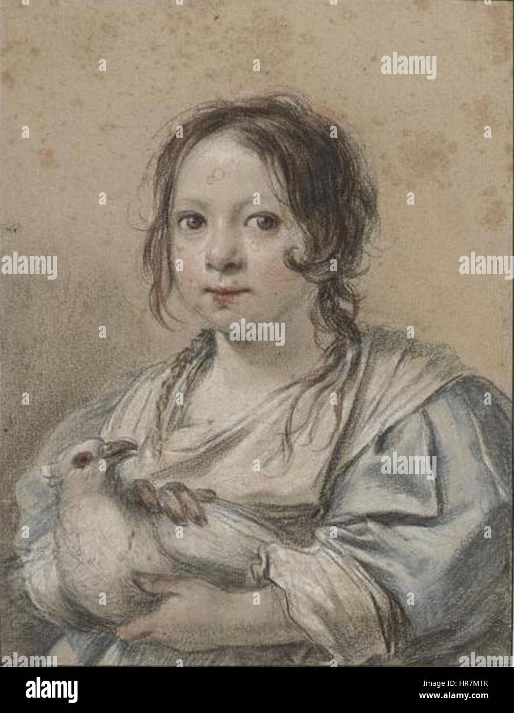 Simon Vouet’s 'Angelique' portrays the figure of Angelique with ...