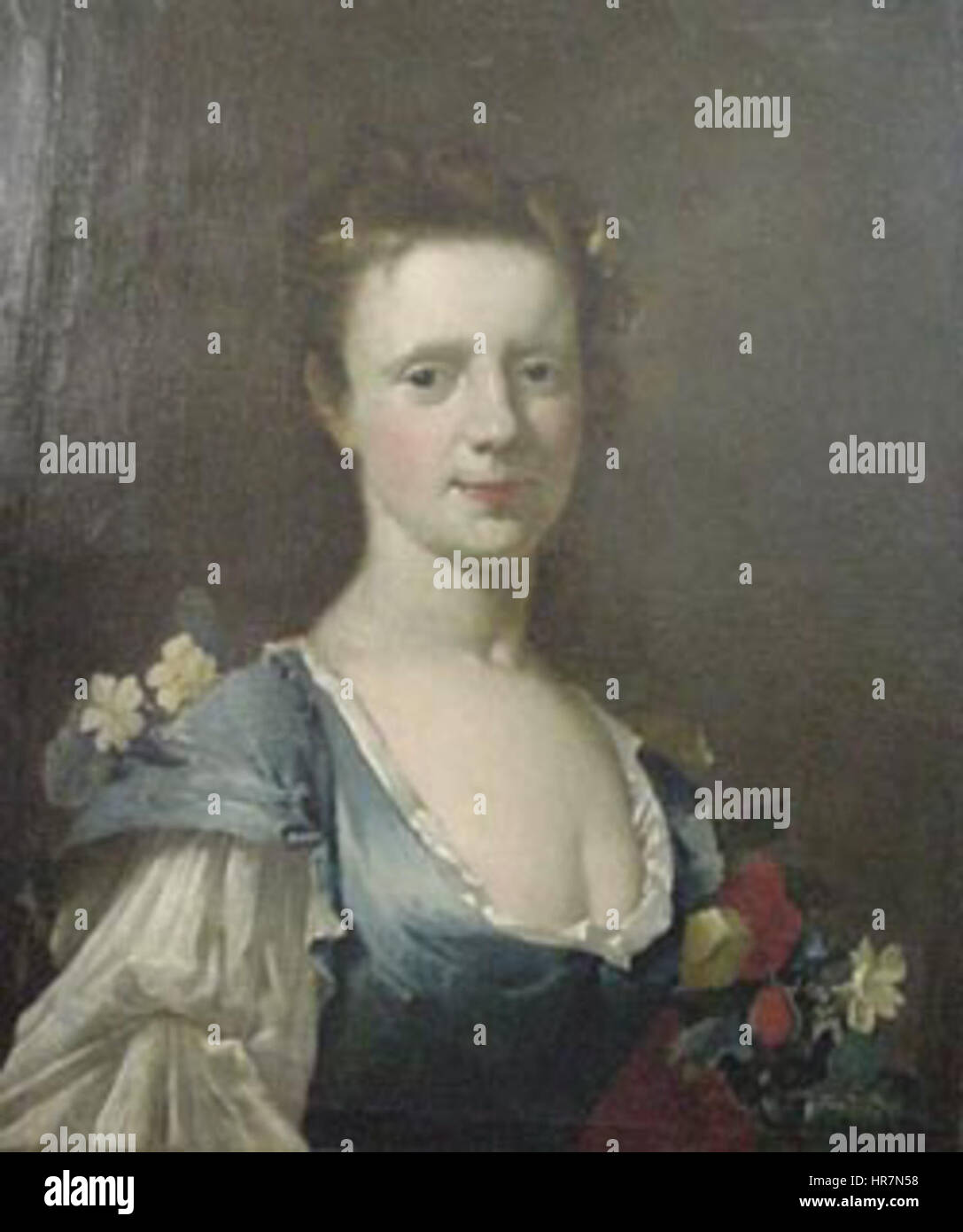 William Hogarth’s *Mujer Joven* (Young Woman) is a classic example of ...