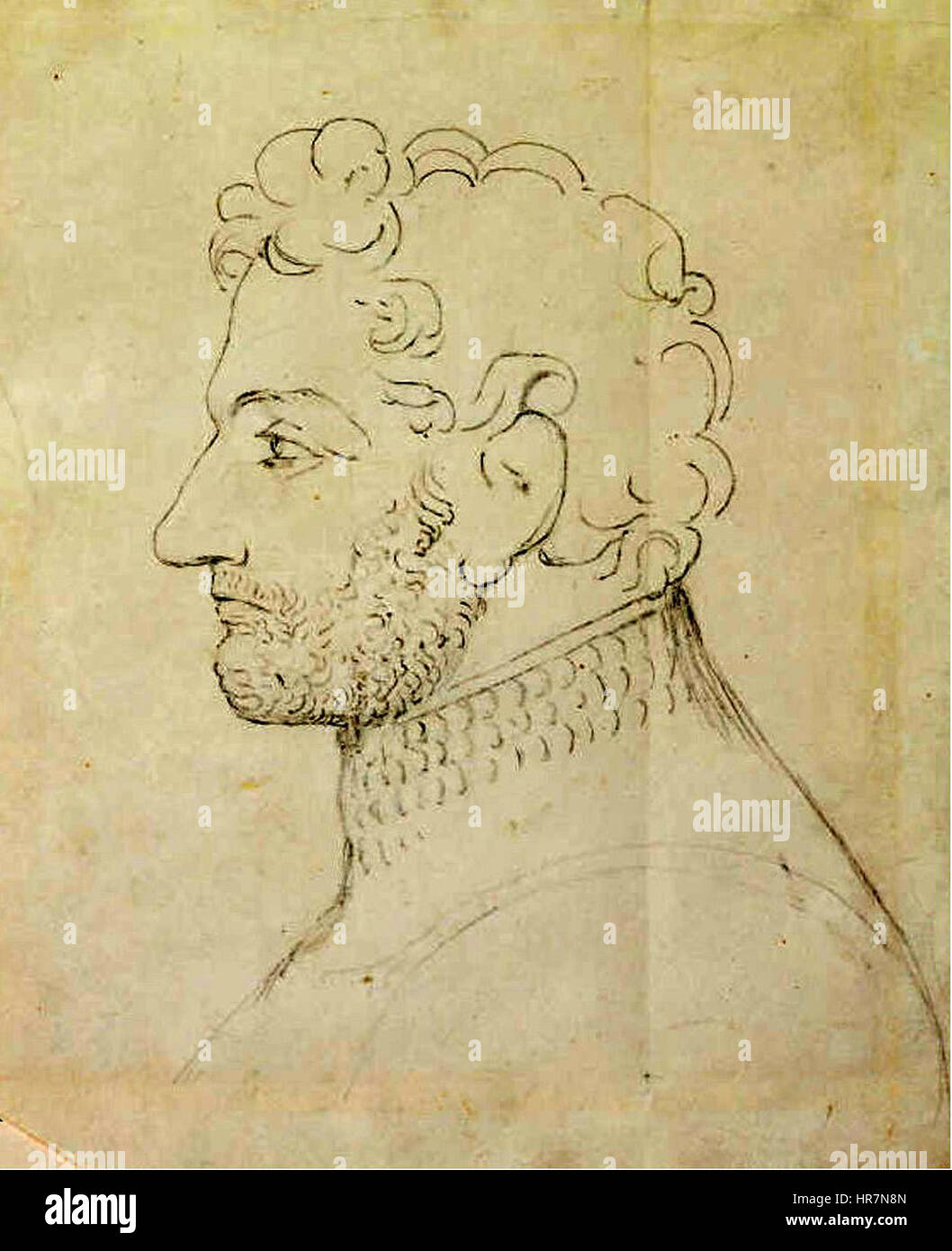 William Blake, Head of King Edward III, 1819 Stock Photo - Alamy