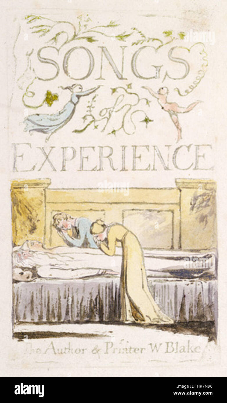 *Songs of Innocence and of Experience* by William Blake is a two-part ...