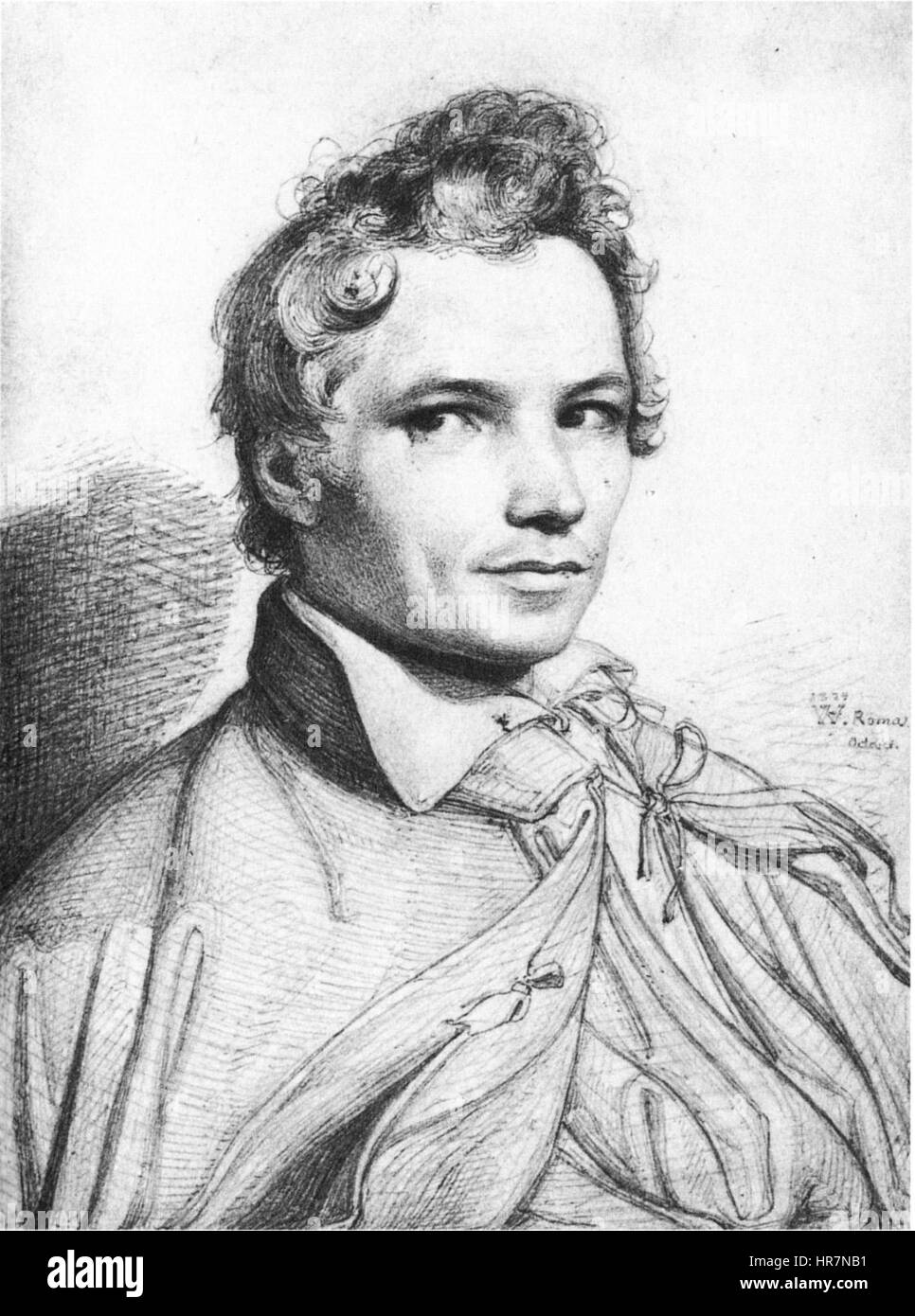 Wilhelm Hensel - Karl Friedrich Schinkel Stock Photo - Alamy