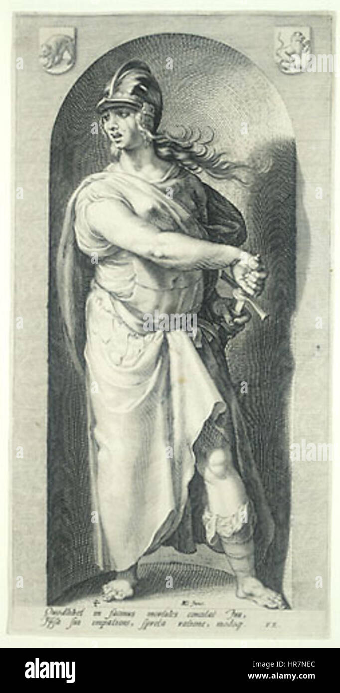 Wrath, Jacob Matham Stock Photo - Alamy