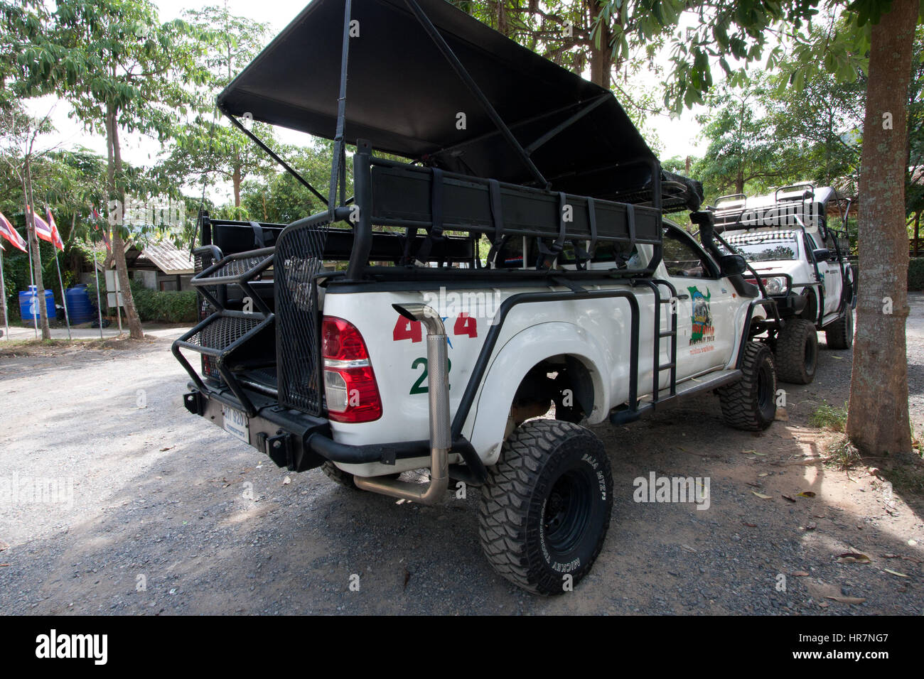 Thailand Koh Samui Island offroad car Stock Photo - Alamy
