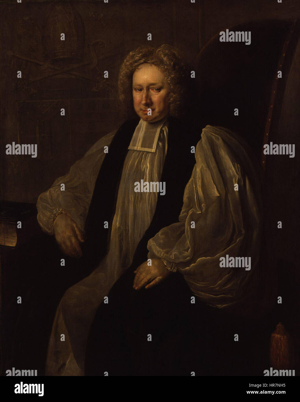 This portrait of William Wake by Thomas Hill depicts the English cleric ...