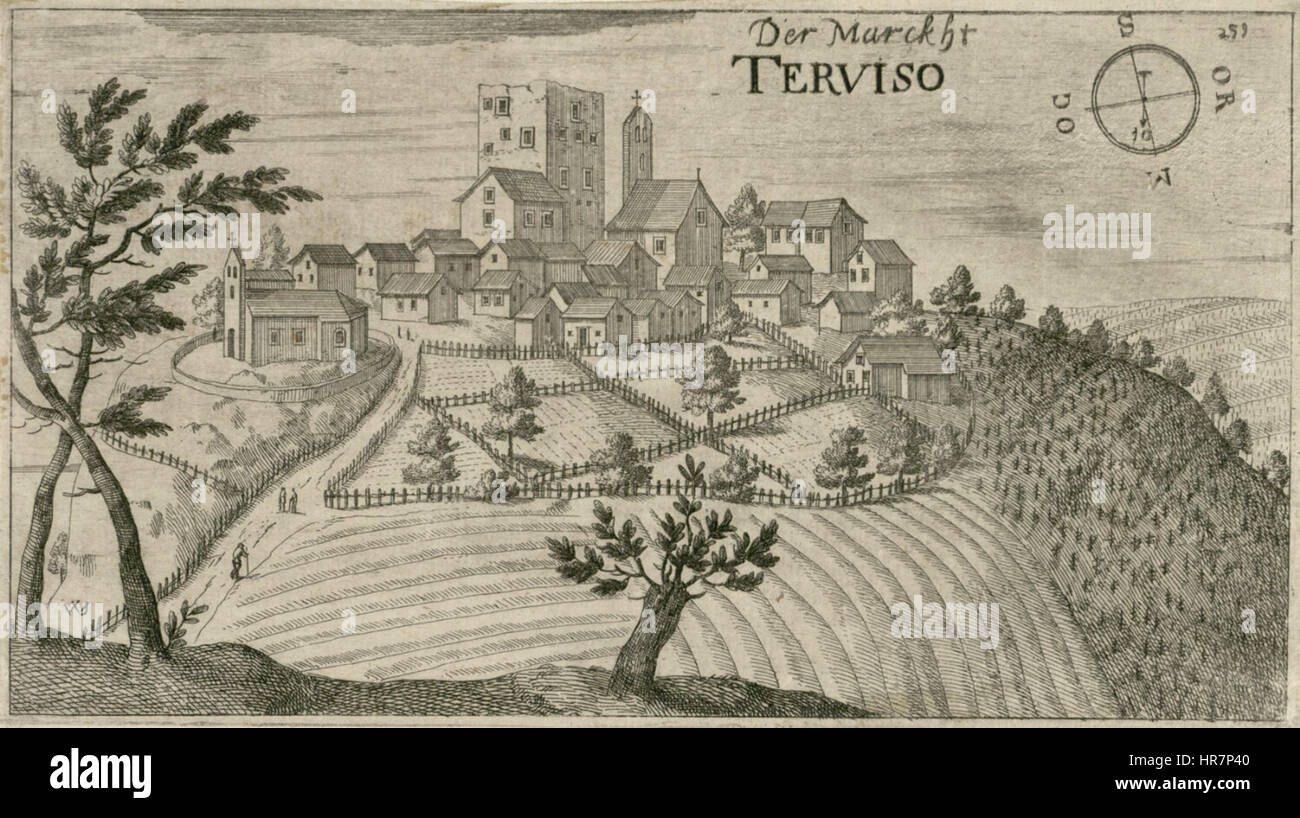 Valvasor - Terviso Stock Photo - Alamy