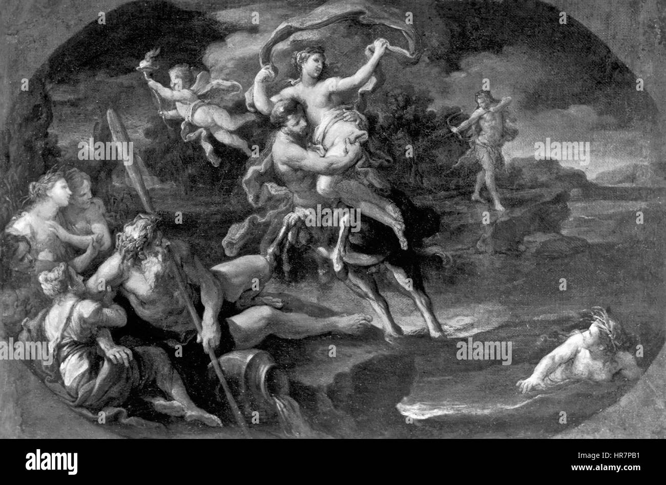 Of deianira Black and White Stock Photos & Images - Alamy