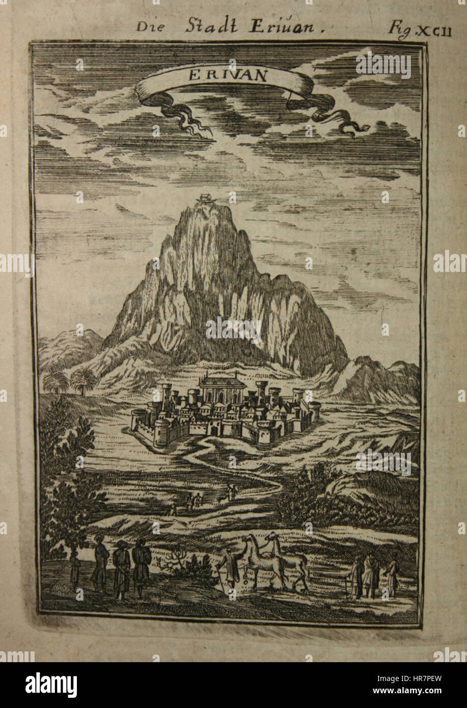 View of Yerevan, Description de L'Universe (Alain Manesson Mallet, 1685 ...