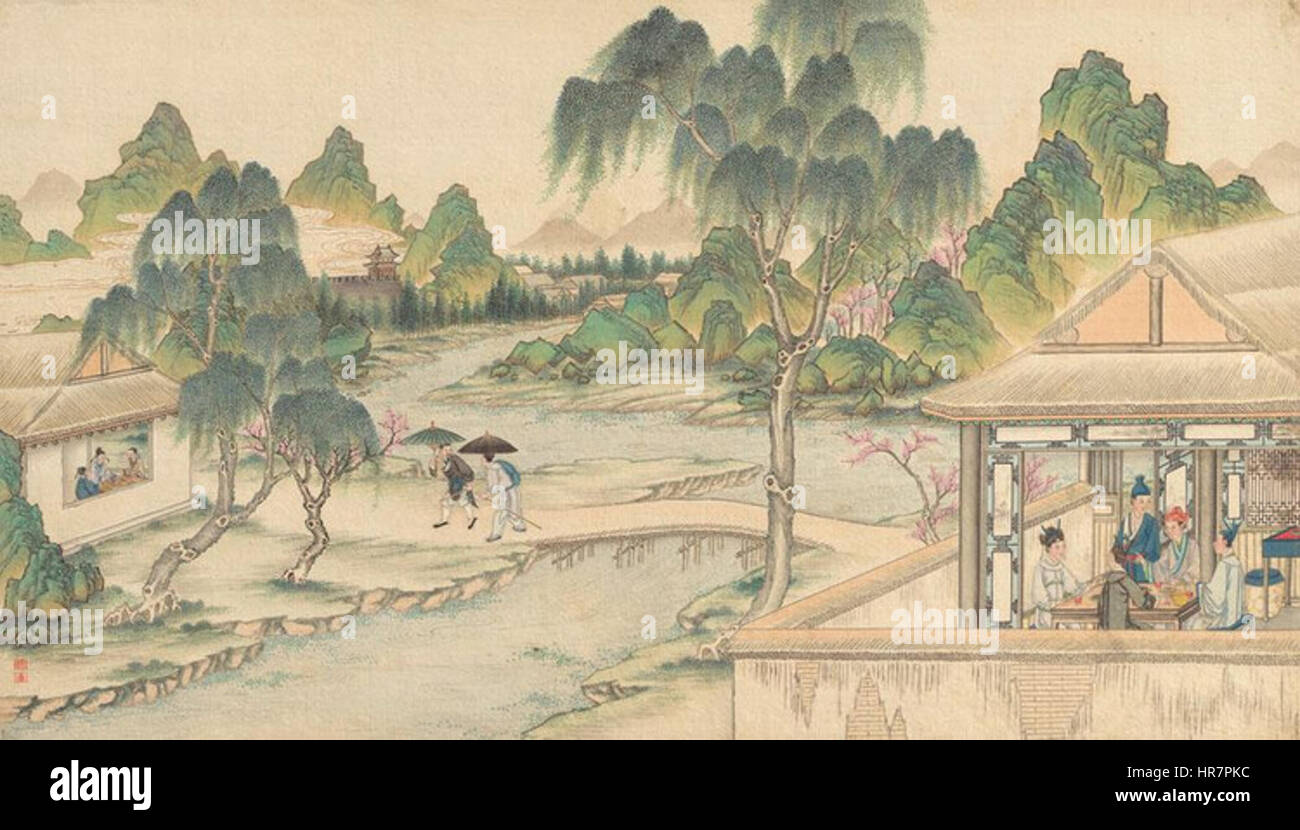 Sun Wen Red Chamber 9 Stock Photo - Alamy