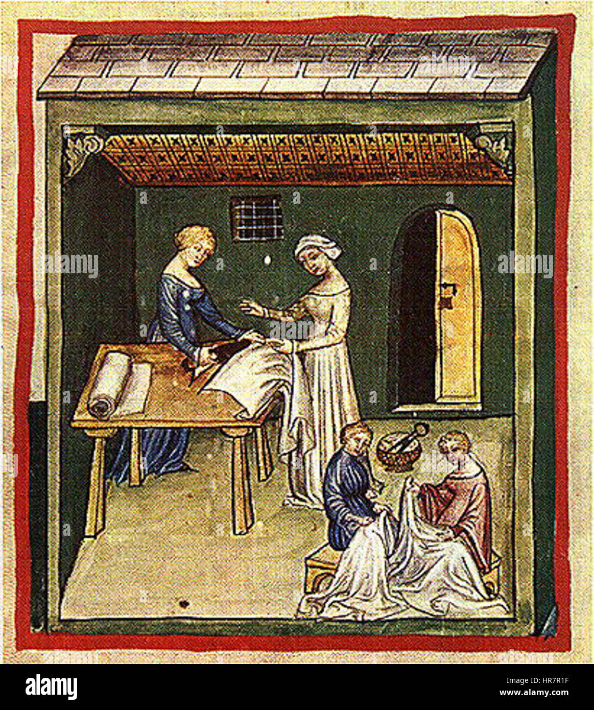 Medieval medical manuscript hi-res stock photography and images - Alamy