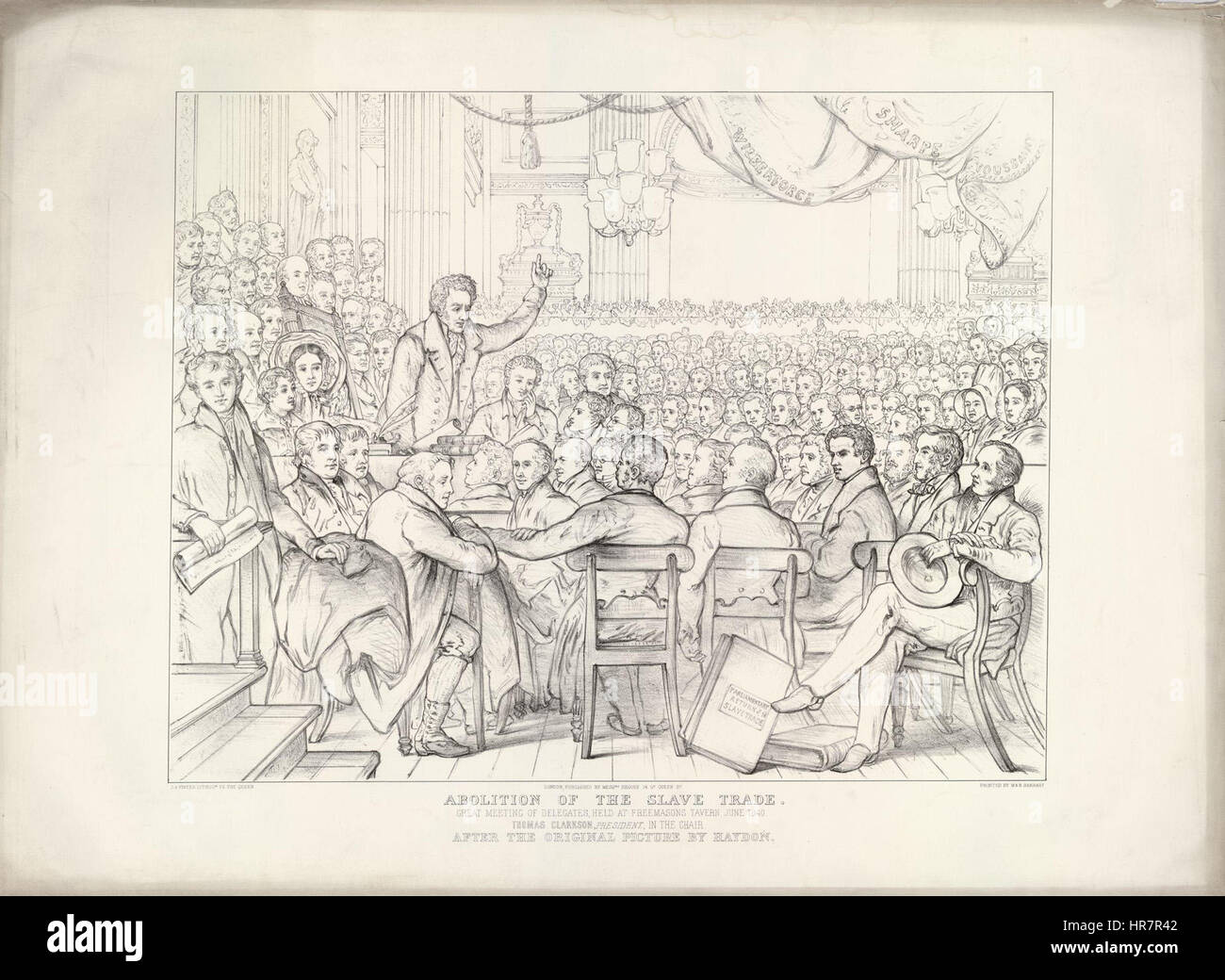 The Abolition of the Slave Trade' (The Anti-Slavery Society Convention ...