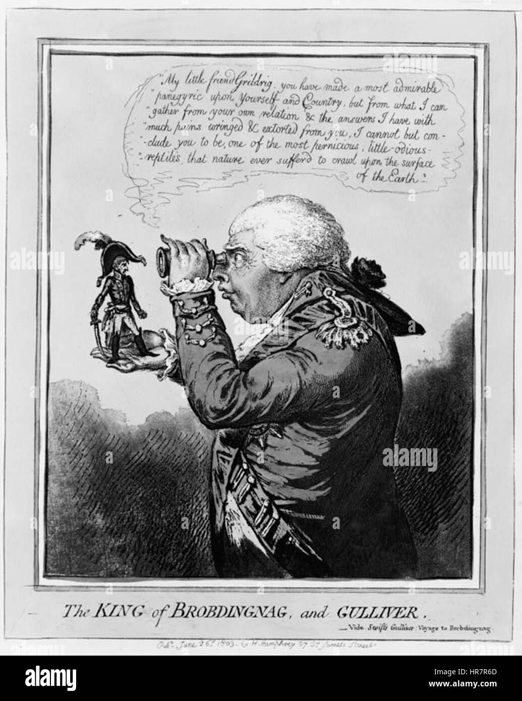 In Jonathan Swift’s 'Gulliver’s Travels,' the King of Brobdingnag is ...