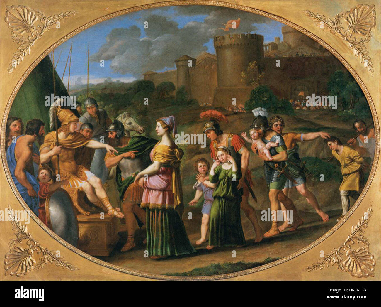 Domenichino timoclea hi-res stock photography and images - Alamy