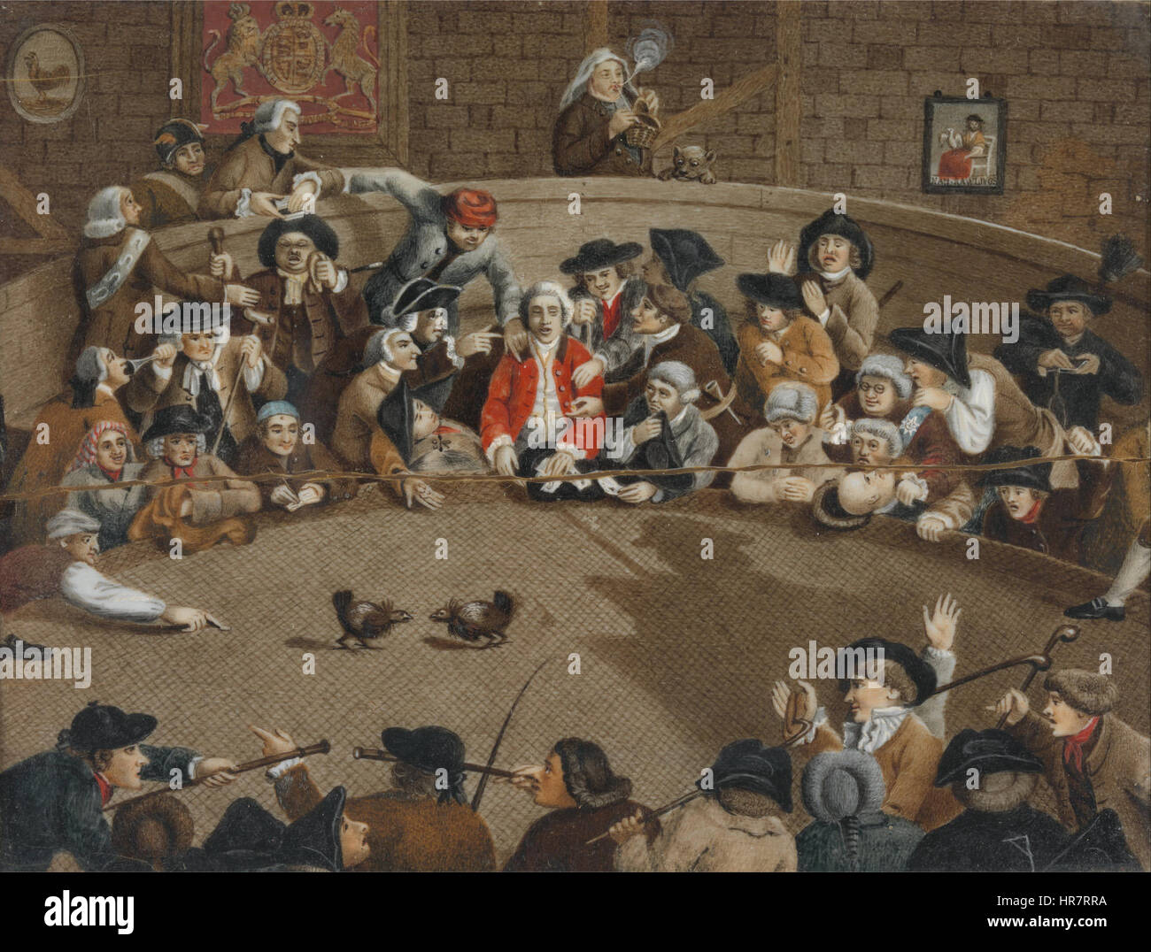 'The Royal Sport, Pit Ticket' is an artwork representing a scene from ...