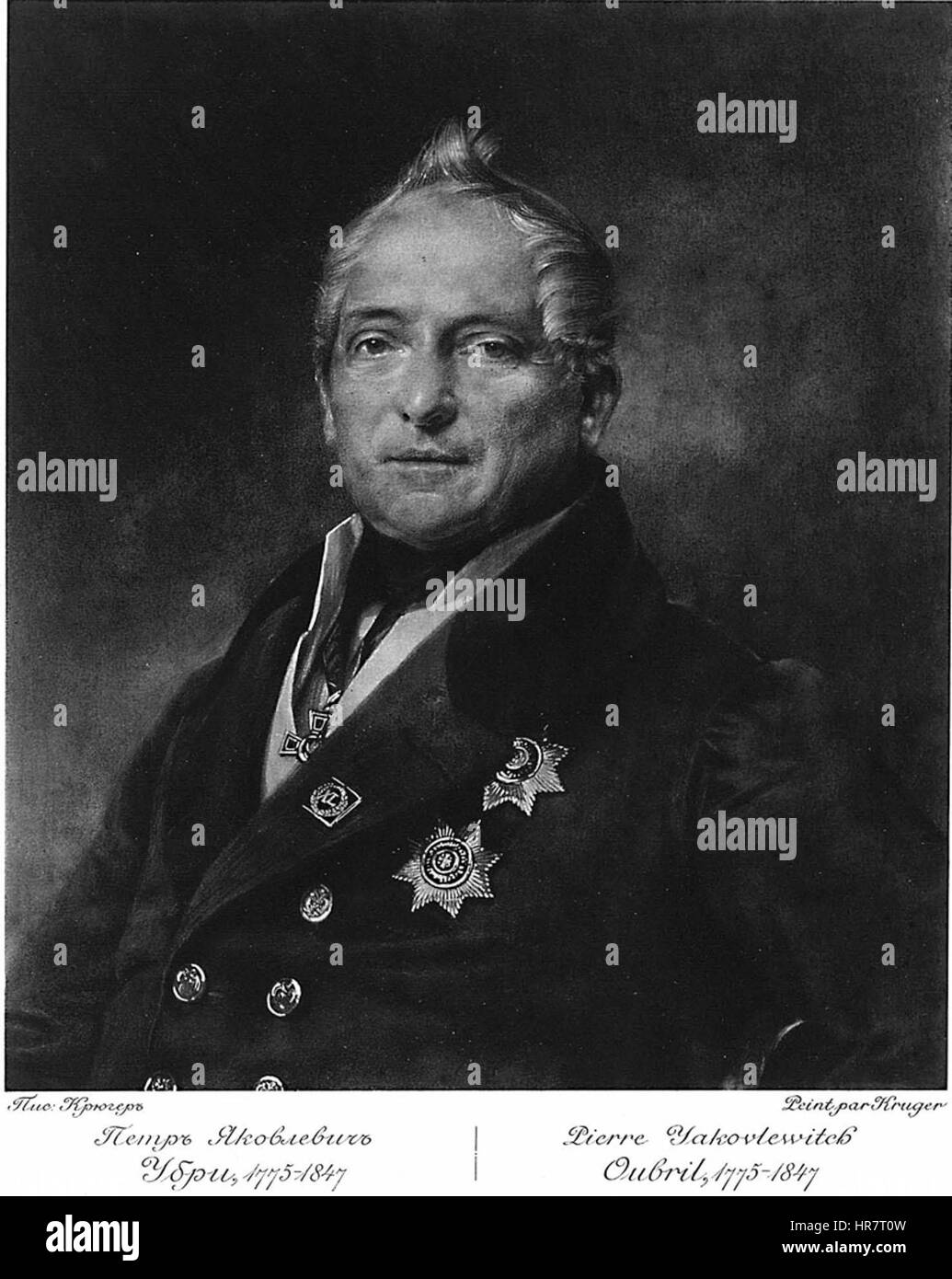 UBRI PETER YAKOVLEVICH (1775-1847 Stock Photo - Alamy