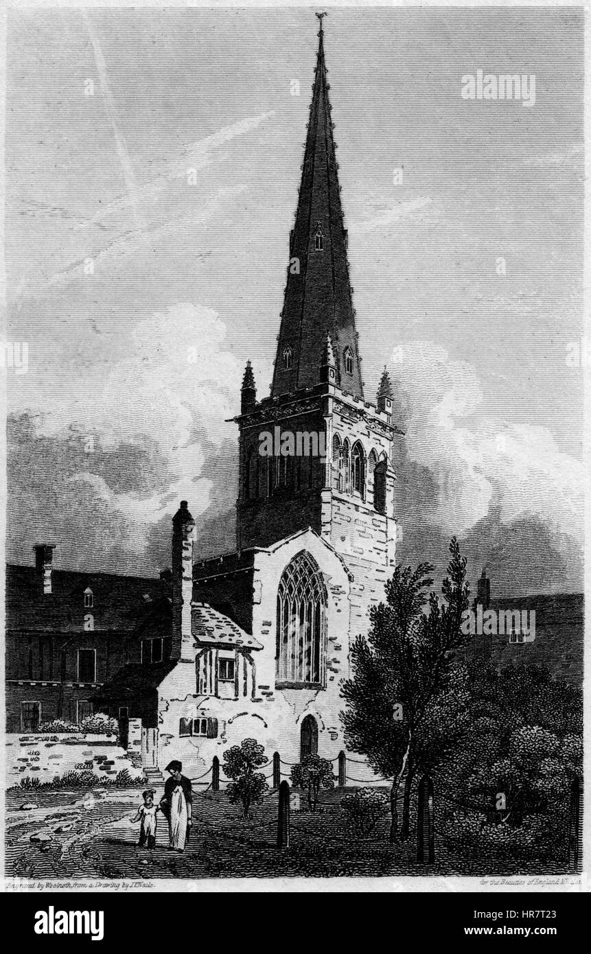 Church st mary town Black and White Stock Photos & Images - Alamy