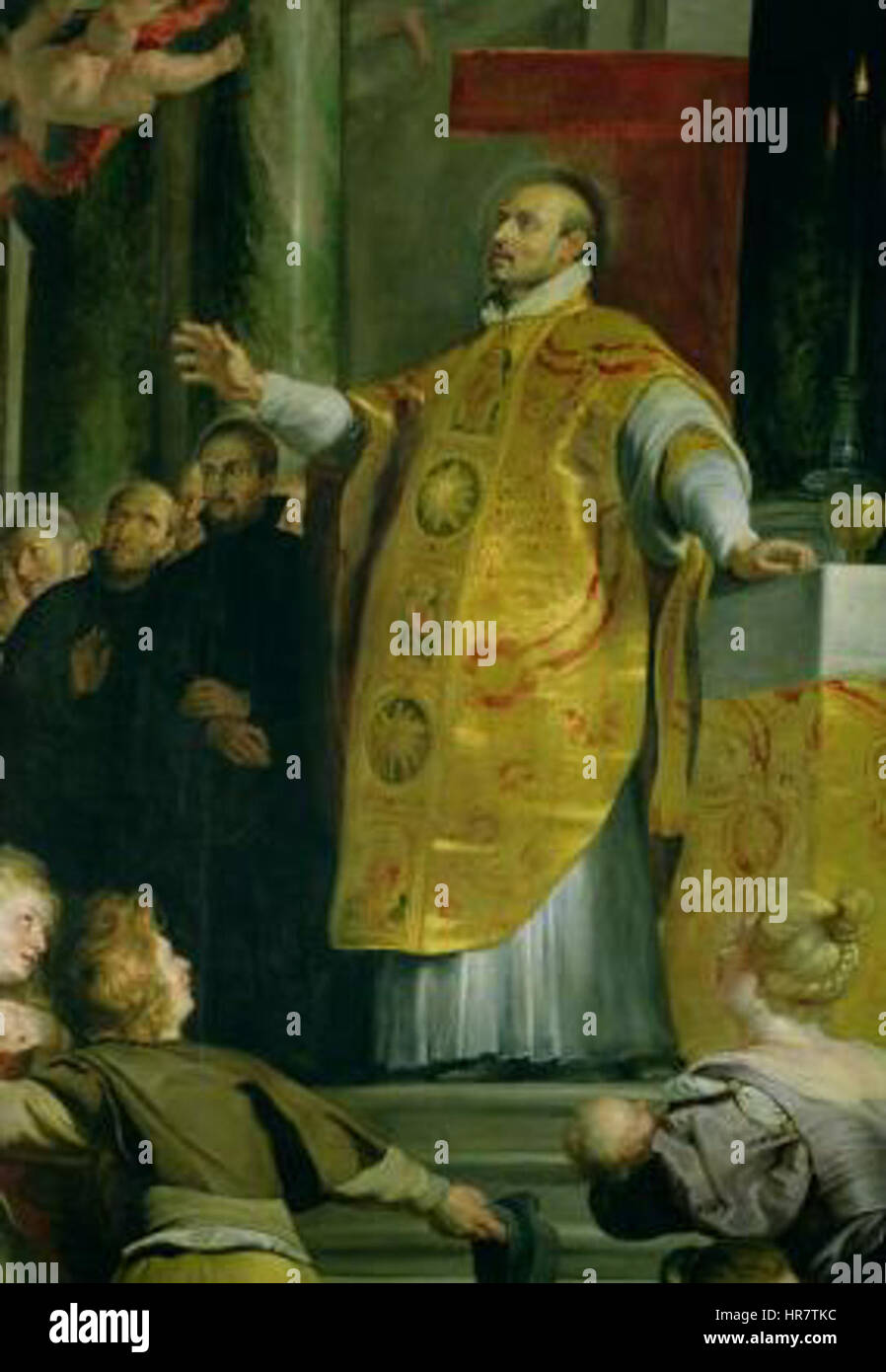 The vision of st ignatius of loyola hi-res stock photography and images - Alamy