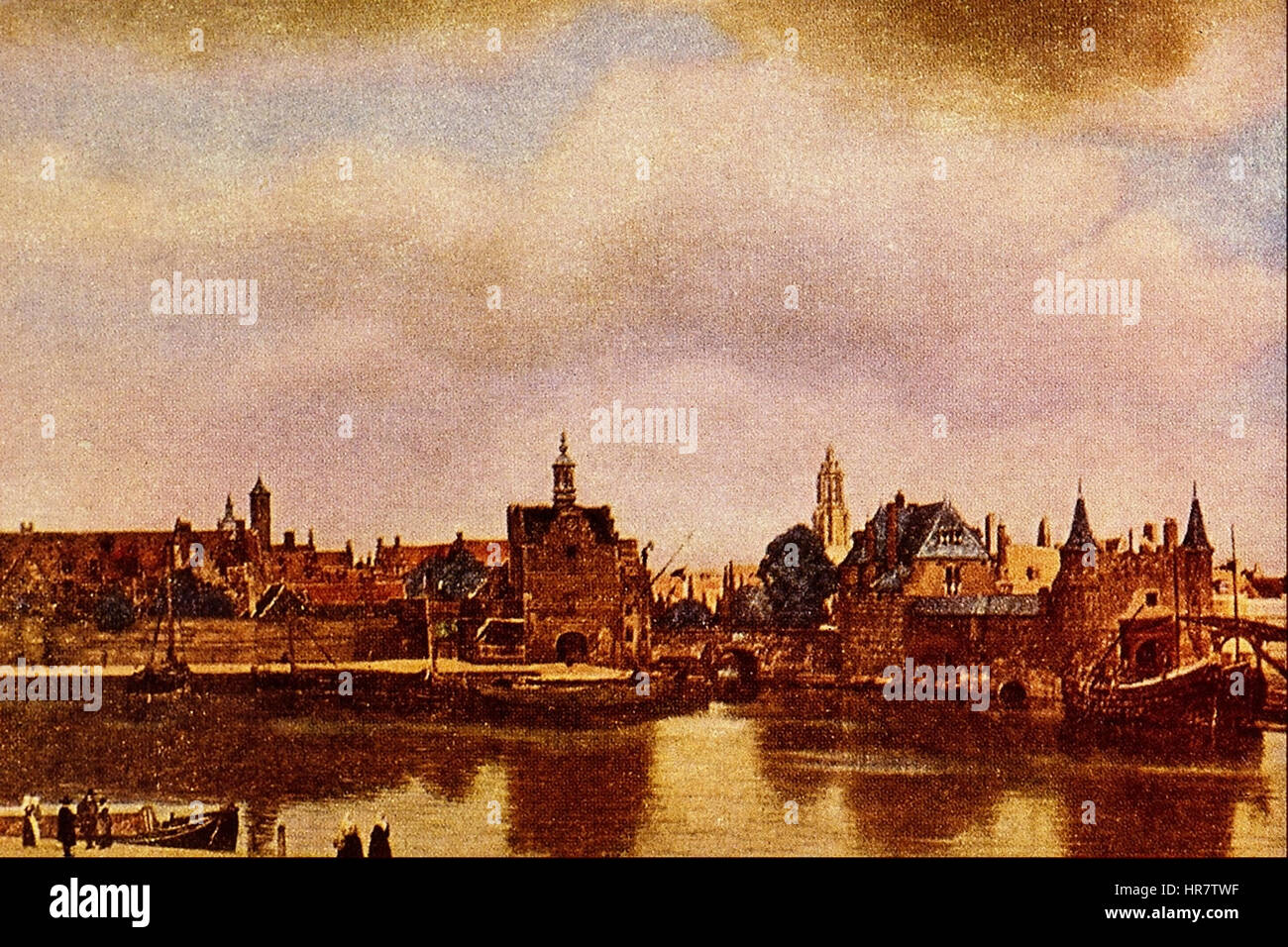 View of Delft - Jan Vermeer van Delft Stock Photo - Alamy