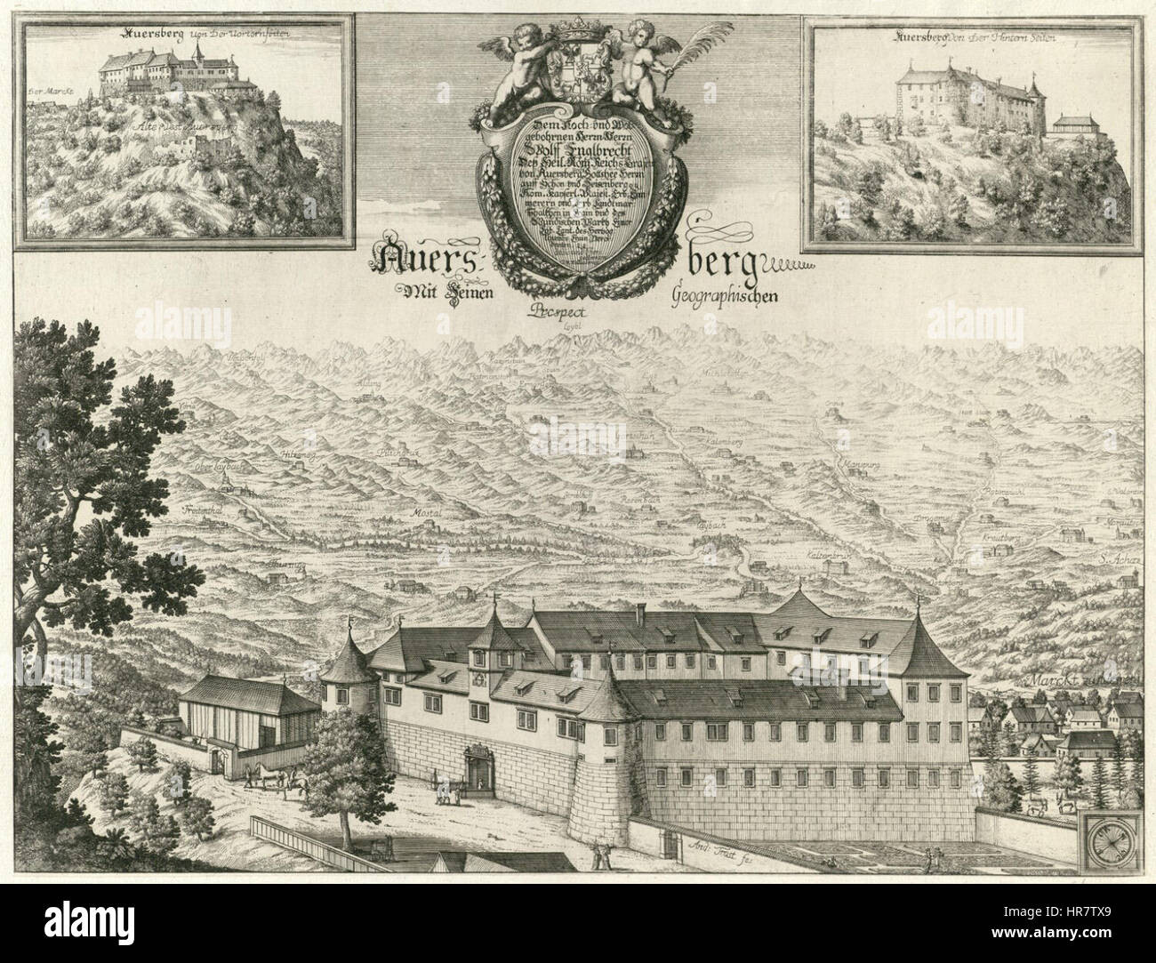 Valvasor - Grad Turjak (3 Stock Photo - Alamy