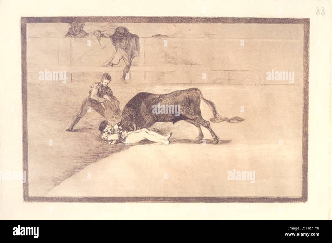 Francisco Goya’s 'Tauromaquia' series explores the violent and dramatic ...