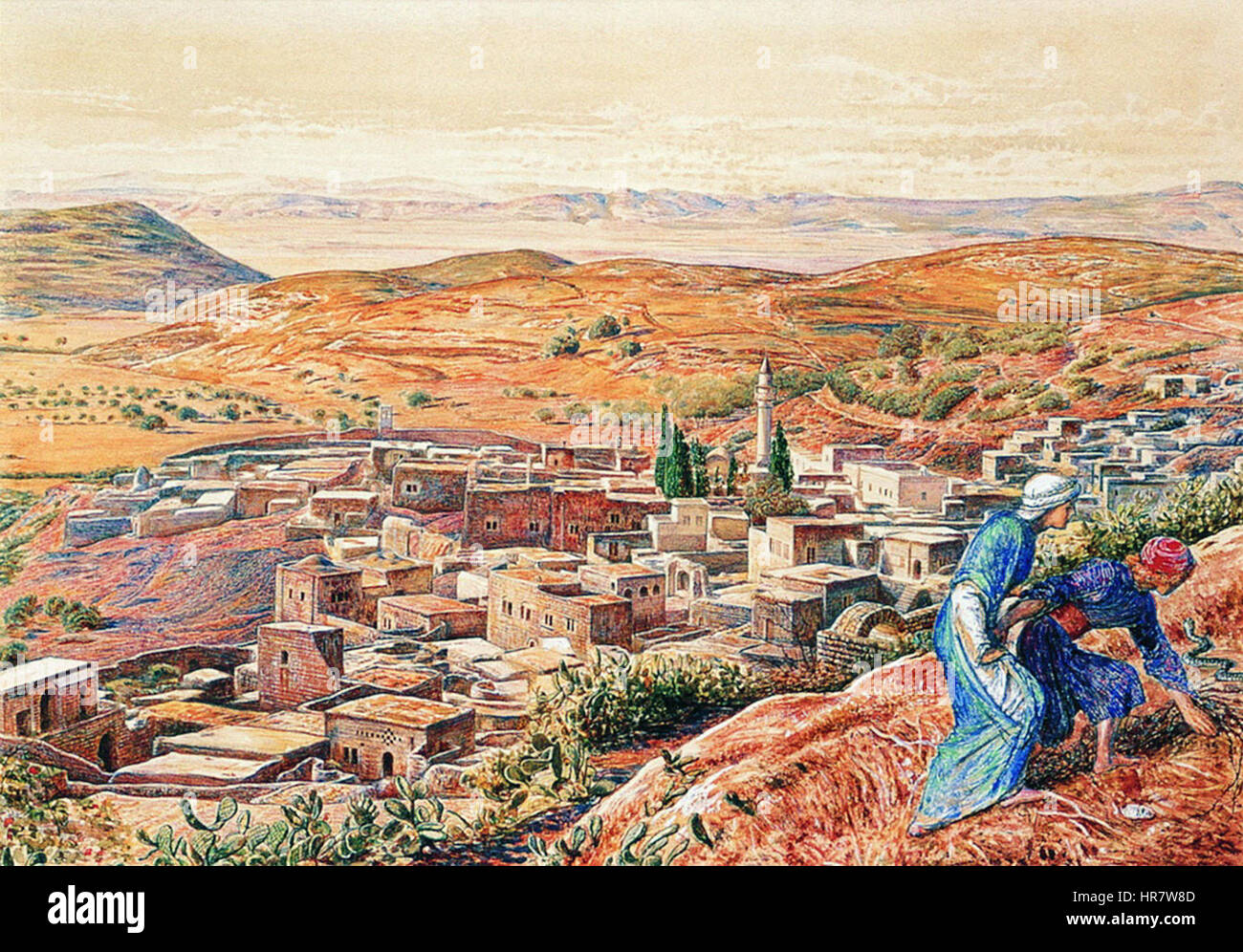 William Holman Hunt - Nazareth Stock Photo - Alamy