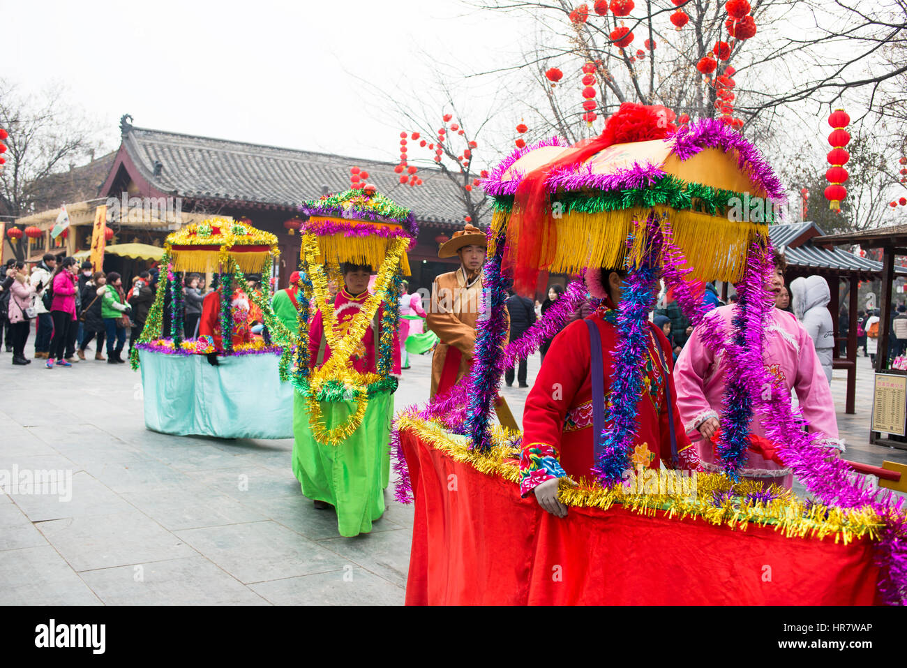 Land god temple hi-res stock photography and images - Alamy