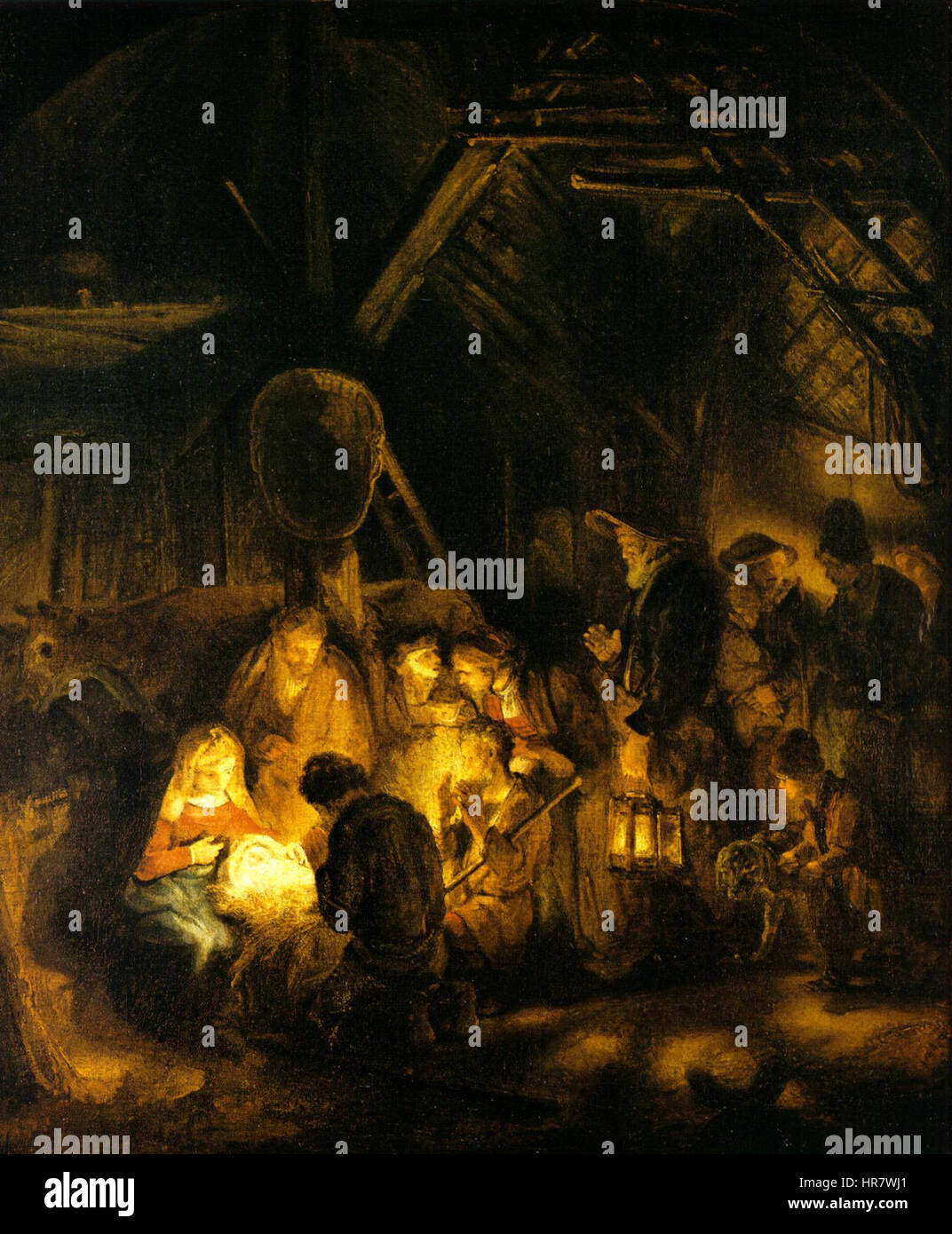 Workshop of Rembrandt 001 Stock Photo - Alamy