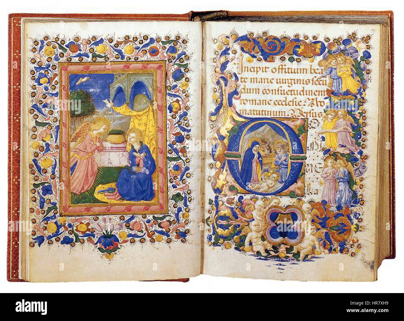Manuscript illuminated book hi-res stock photography and images - Alamy