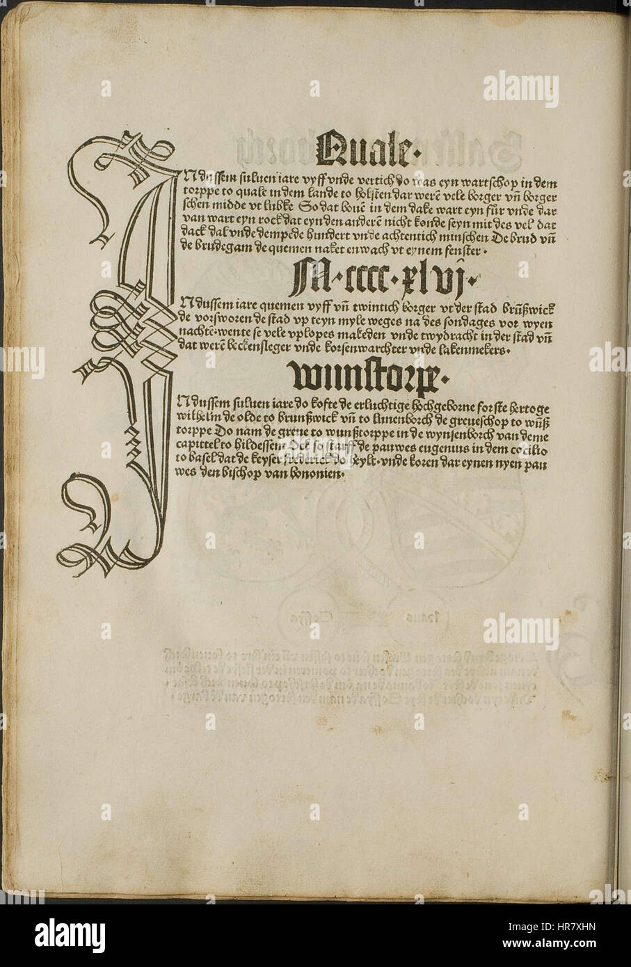 Book production woodcut hi-res stock photography and images - Alamy