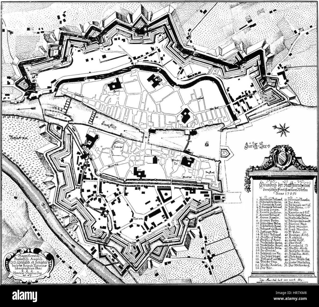 European map 1700s Black and White Stock Photos & Images - Alamy