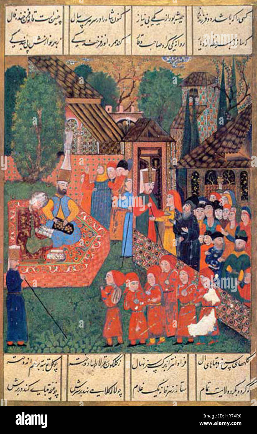 The 'Suleymanname' is an illuminated manuscript depicting the life and ...