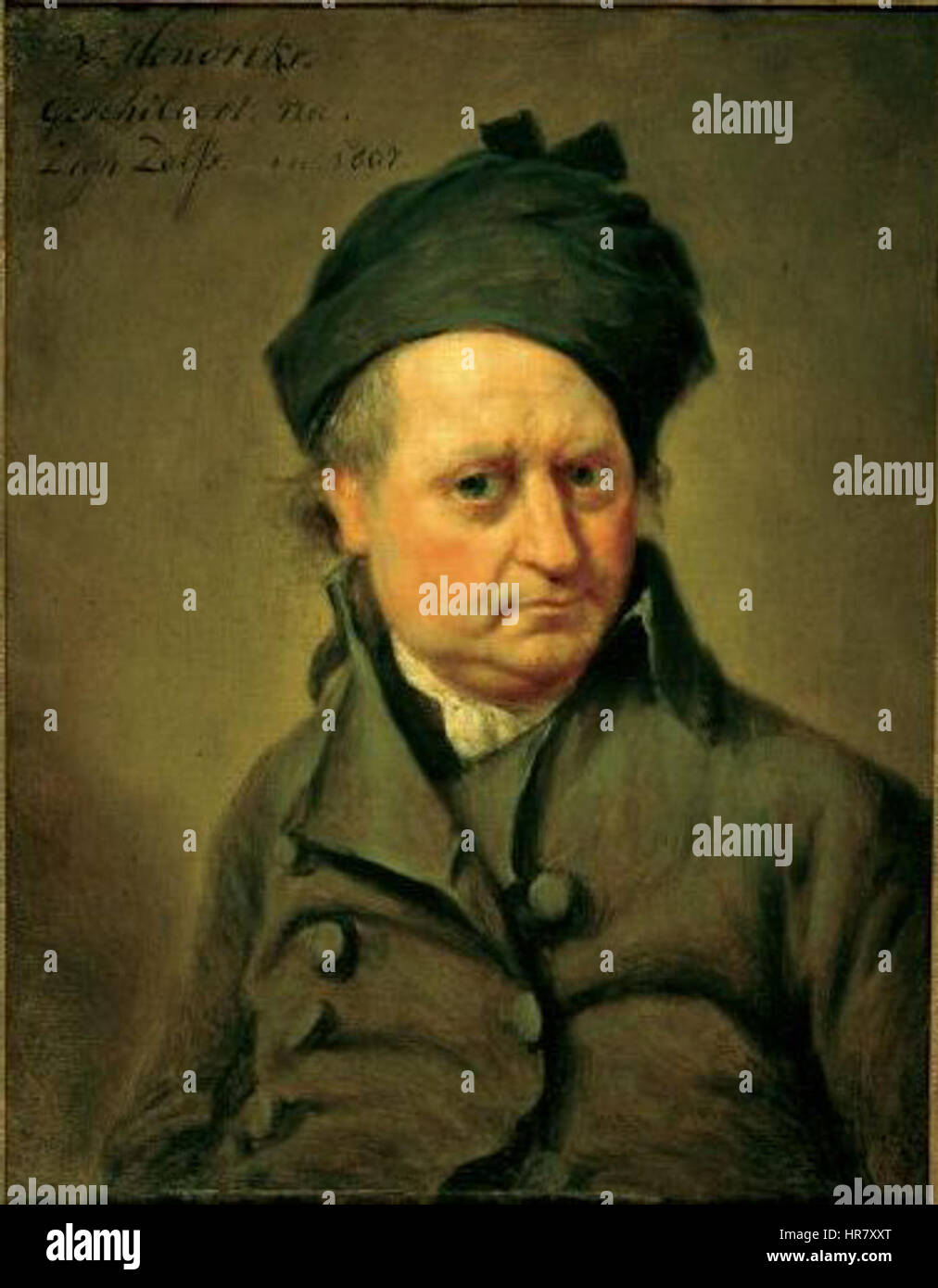 Zelfportret Wybrand Hendriks 1744-1831 FHM os-i-146 Stock Photo - Alamy