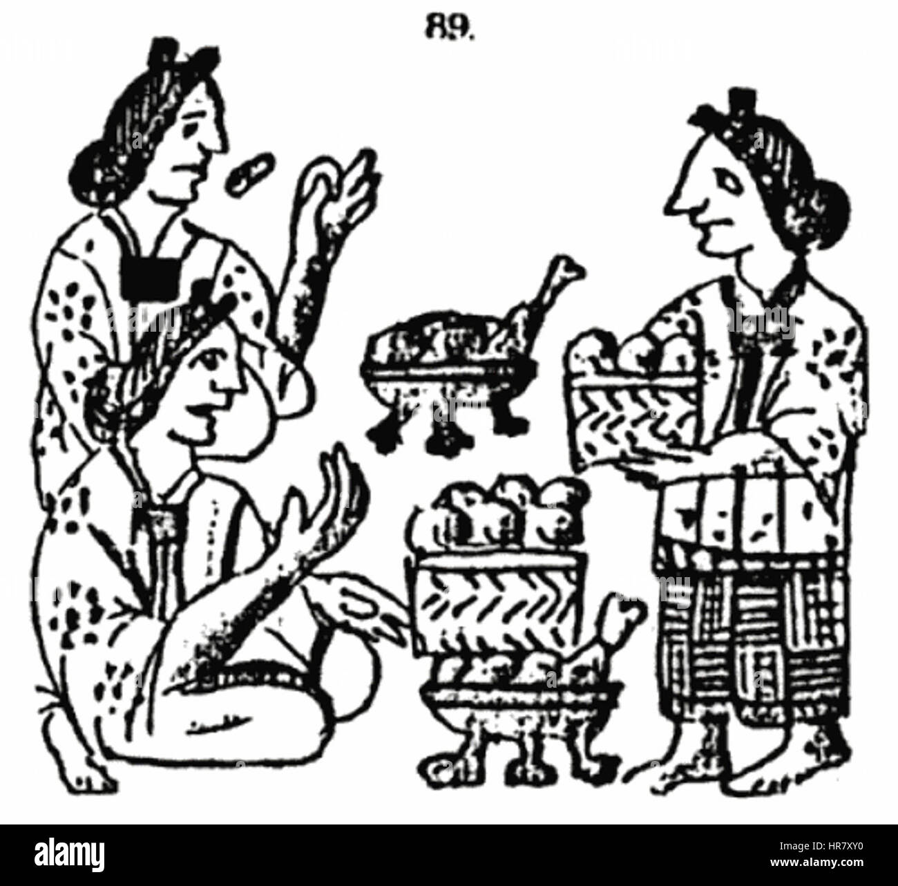 Florentine codex hi-res stock photography and images - Alamy